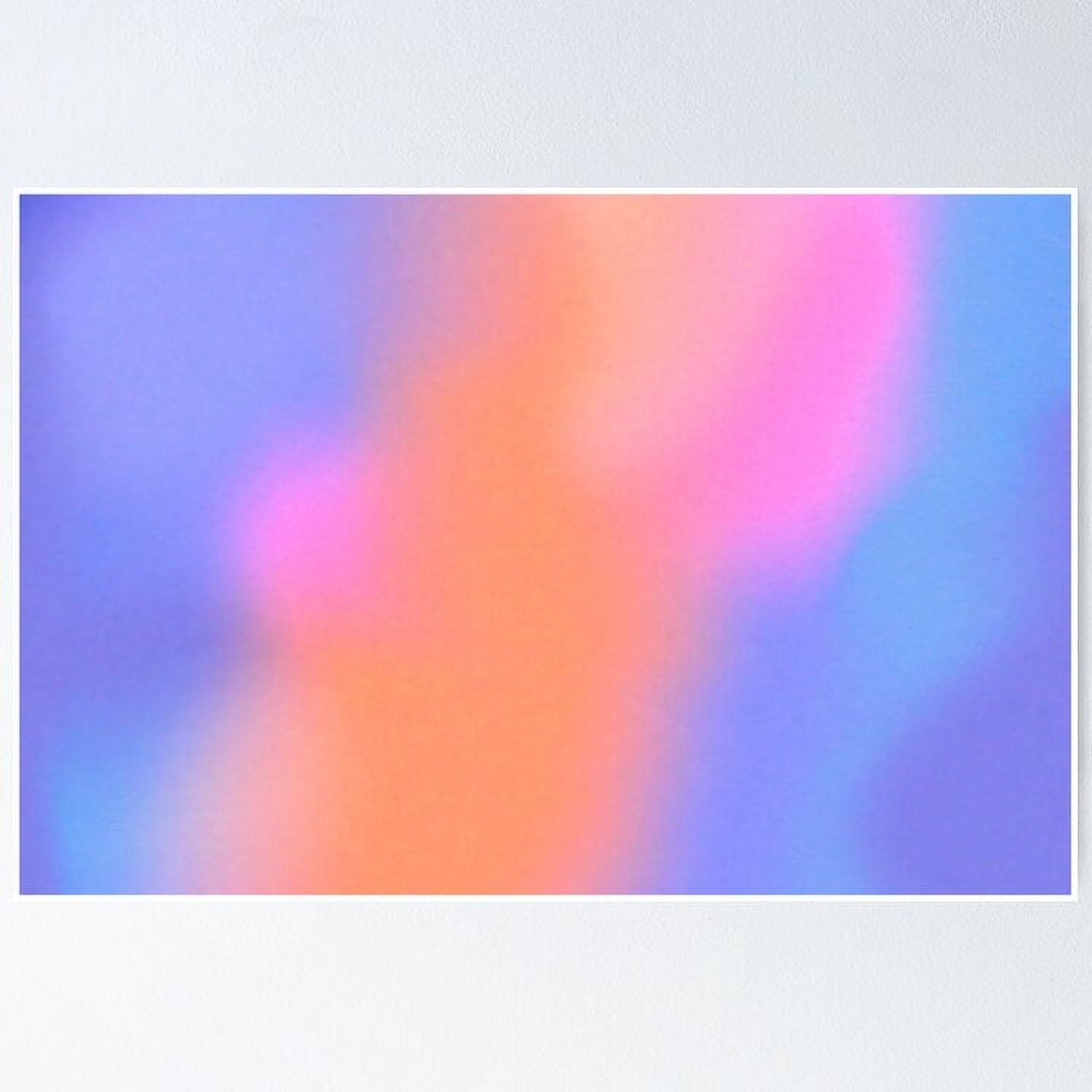 Radient Grainy Gradient Texture UNFRAMED Poster, 24x36 - Walmart.com