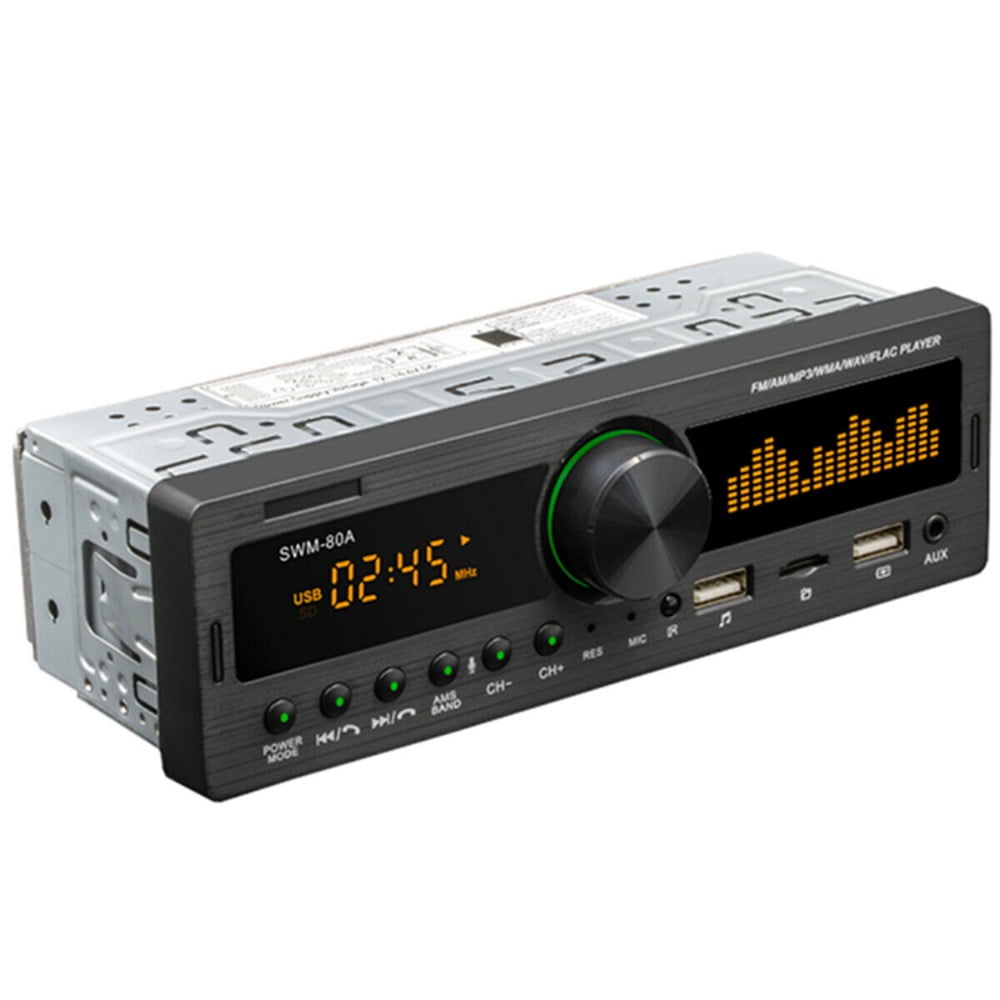 Radio Audio With Remote Control Car Stereo MP3 Player Bluetooth AUX USB ...