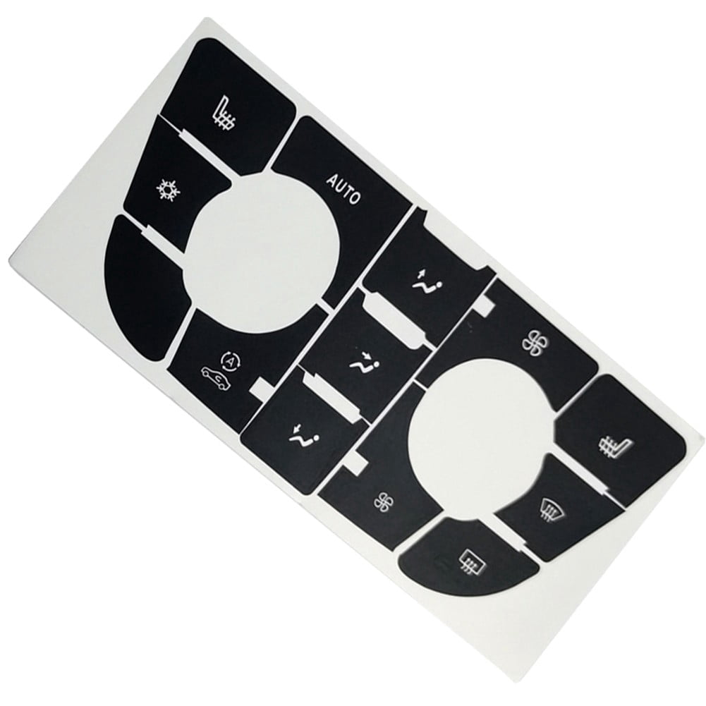Radio Button Sticker Kit Dashboard Fixing Repair Decals for Opel for ...