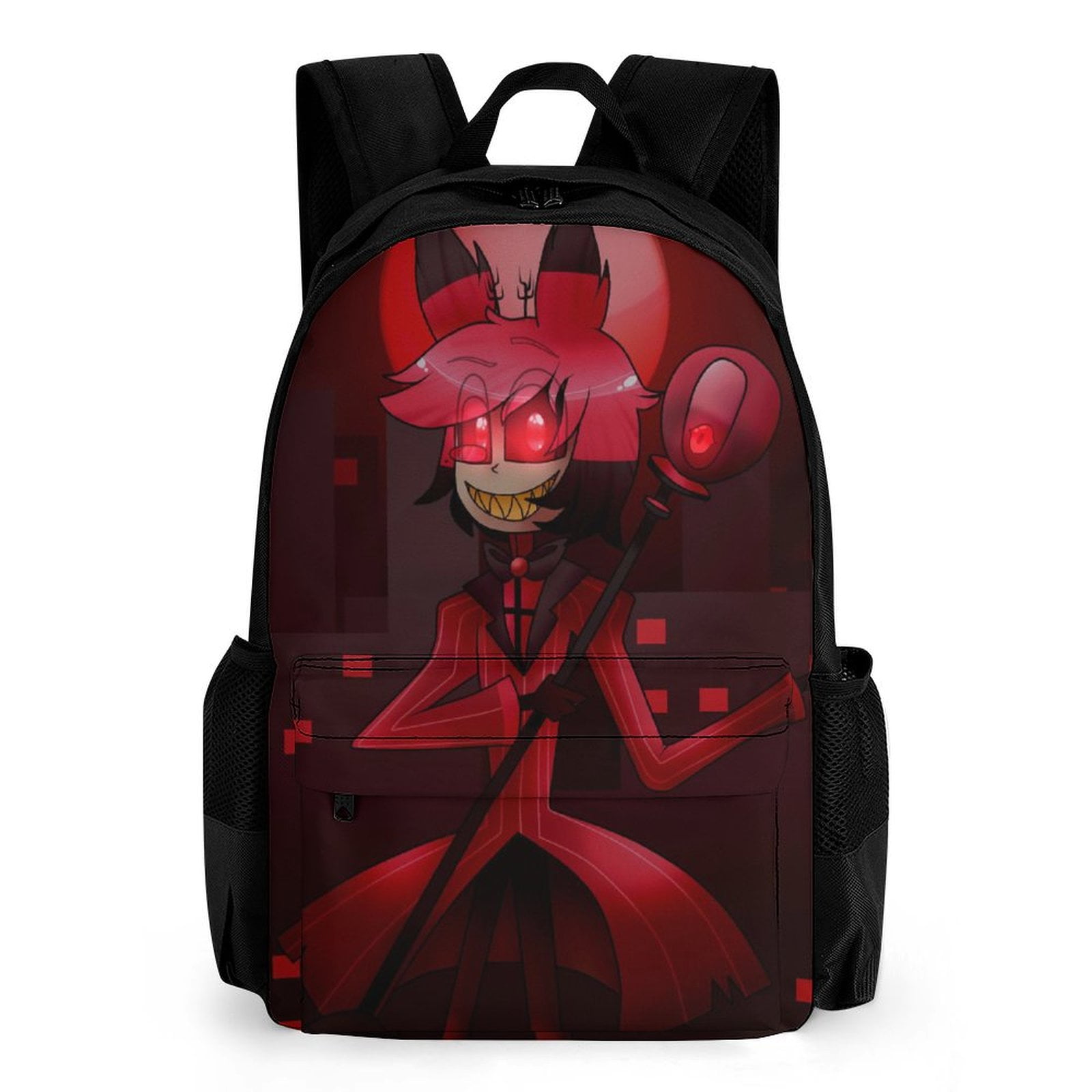 Radio Demon Alastor Hazbin Hotel Backpack Laptop Bag Student Satchel ...