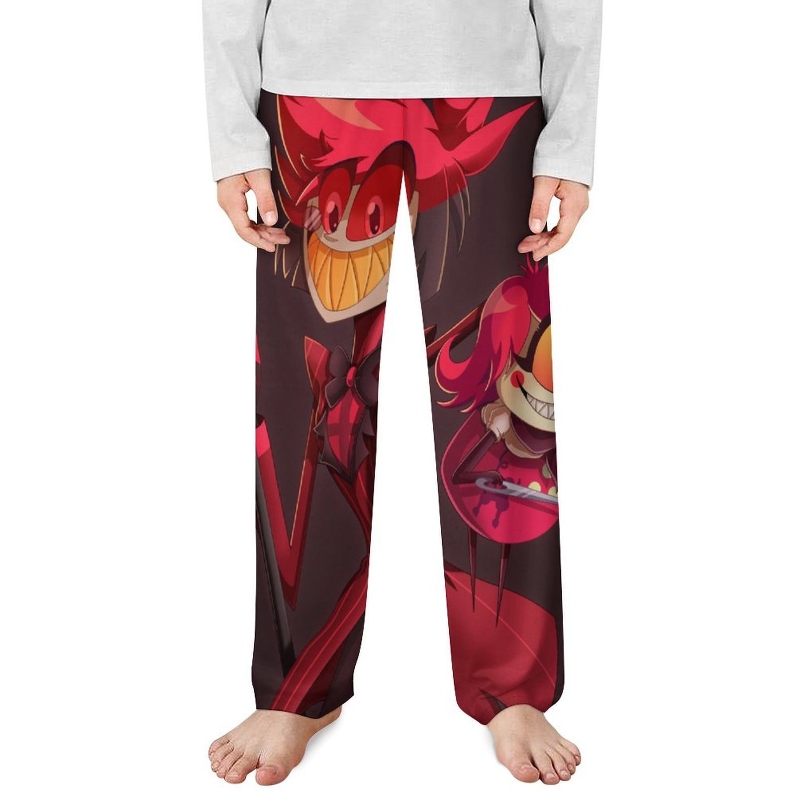 Radio Demon Alastor Hazbin Hotel Children's Pajamas Lounge Straight Leg ...