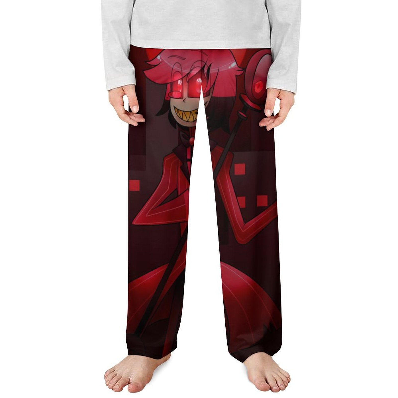 Radio Demon Alastor Hazbin Hotel Children's Pajamas Lounge Straight Leg ...