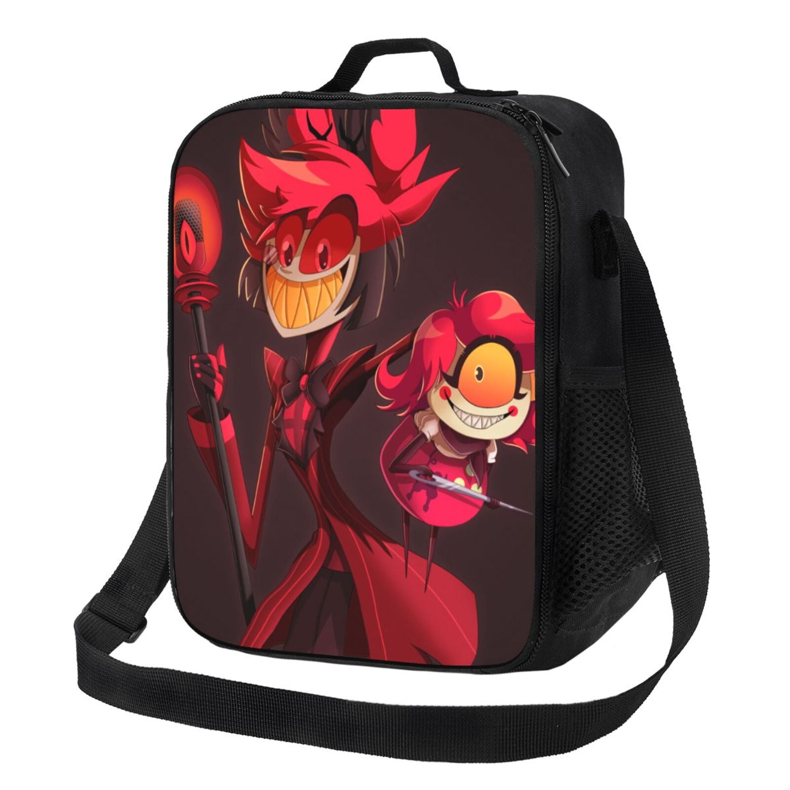 Radio Demon Alastor Hazbin Hotel Insulated Lunch Bag Portable Meal Bag ...