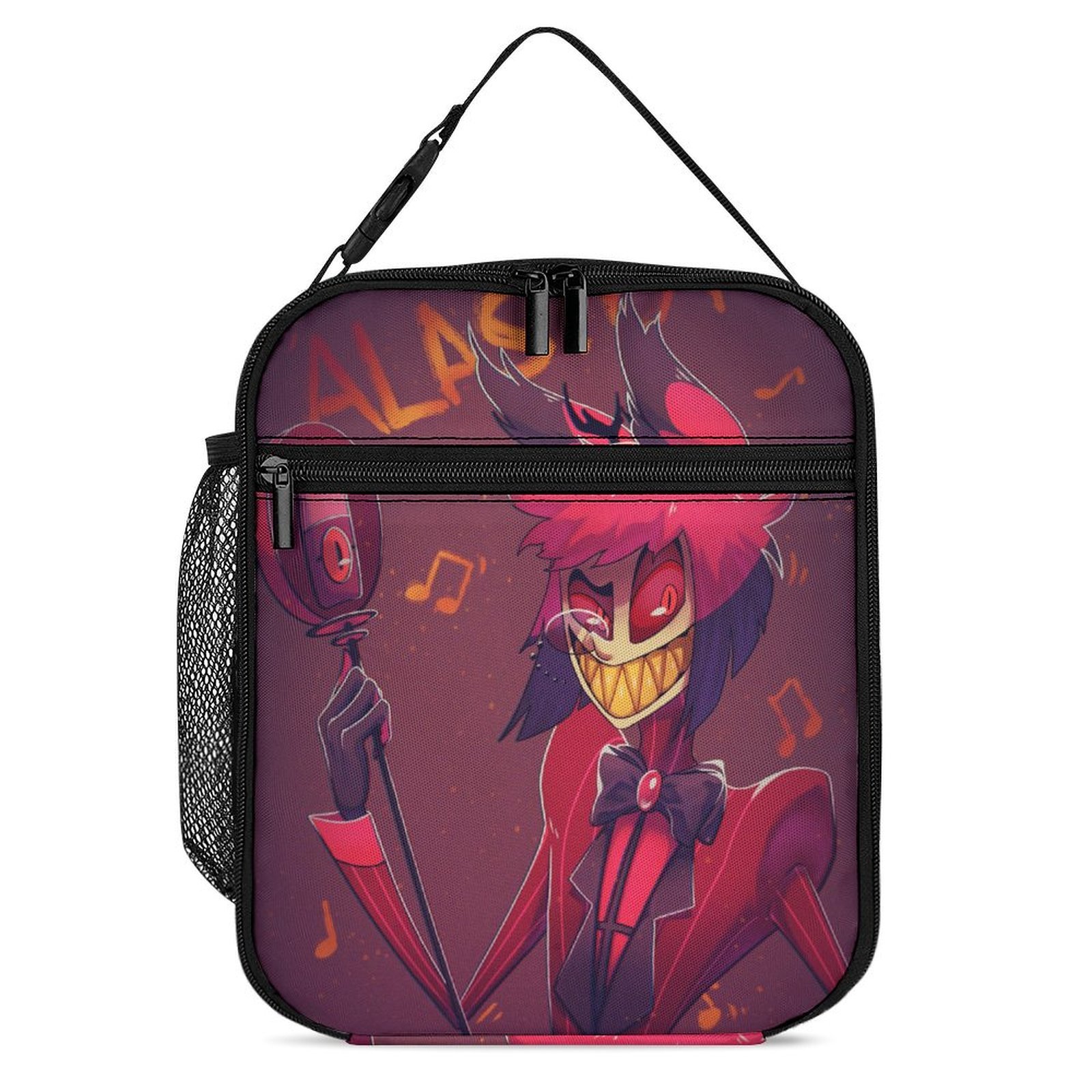 Radio Demon Alastor Hazbin Hotel Portable Insulated Lunch Bag Cooler ...
