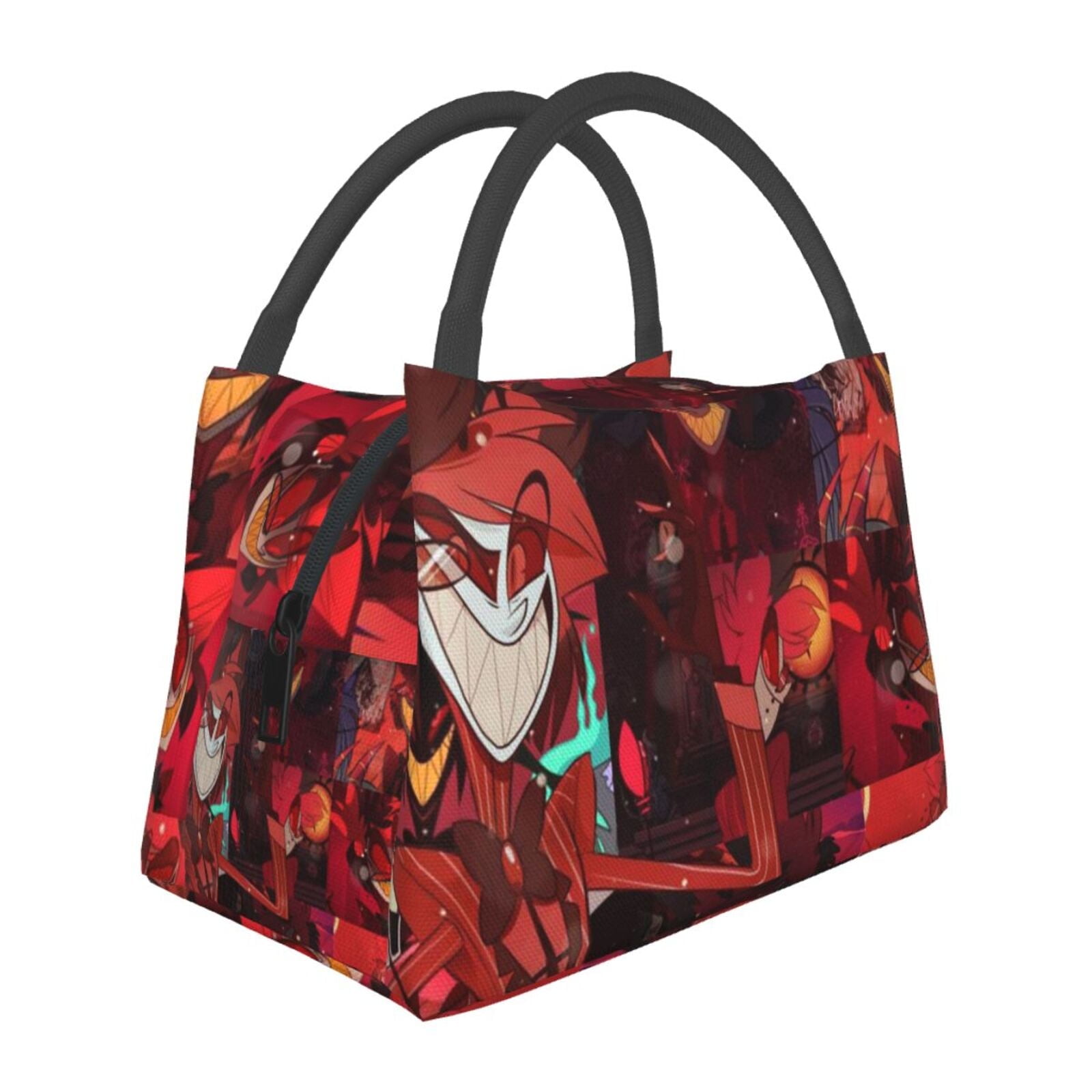 Radio Demon Alastor Hazbin Hotel Portable Insulation Lunch Bags,Thermal ...