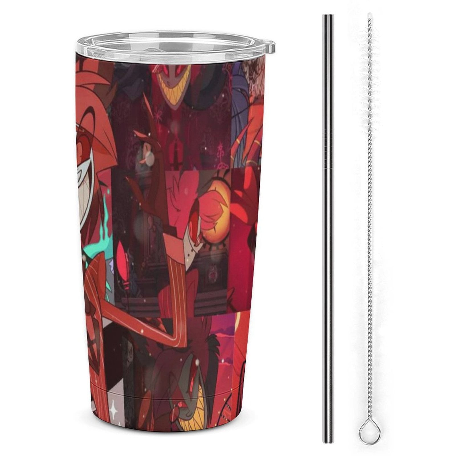 Radio Demon Alastor Hazbin Hotel Stainless Steel Car Cup Thermal Vacuum ...