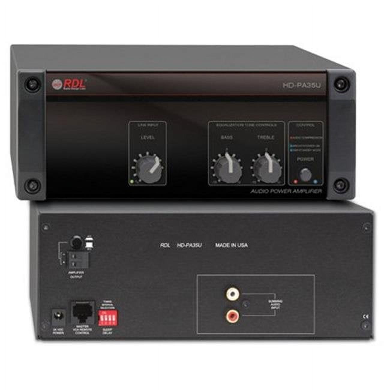 Radio Design Labs RDL-HD-PA35U 35W Power Amplifier 4 Ohm & 8 Ohm with ...