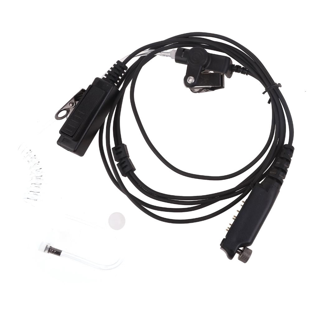Radio Earpiece Headset with Finger PTT Mic for Sepura Radio STP8000 ...
