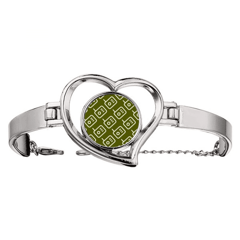 Radio Explains Seal Patterns Bracelet Heart Jewelry Wire Bangle ...
