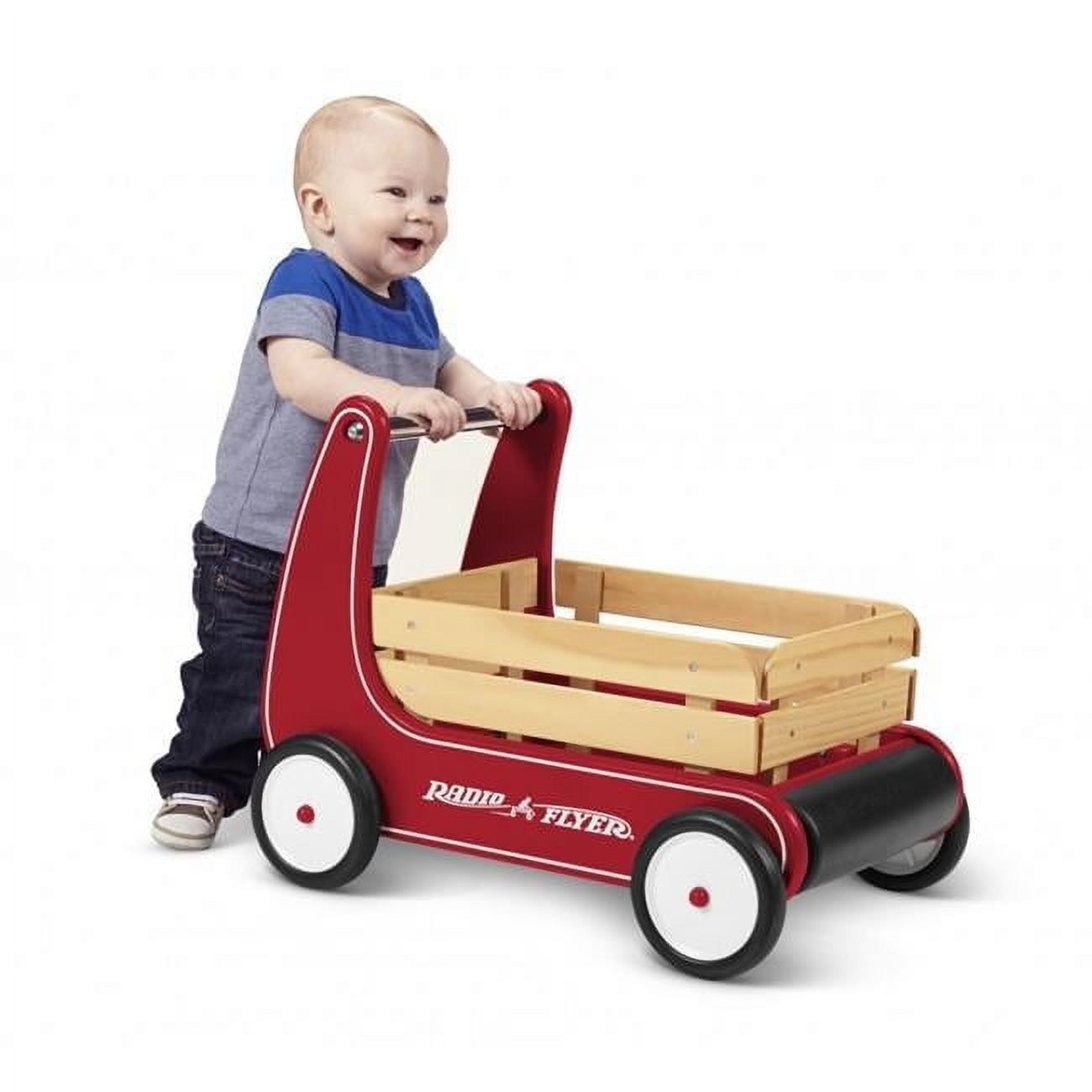 Radio Flyer Classic Walker Wagon for Toddlers with Push and Pull ...