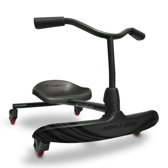 Radio Flyer Stingray, Caster Scooter Ride-On for Kids with Handles, 360 ...