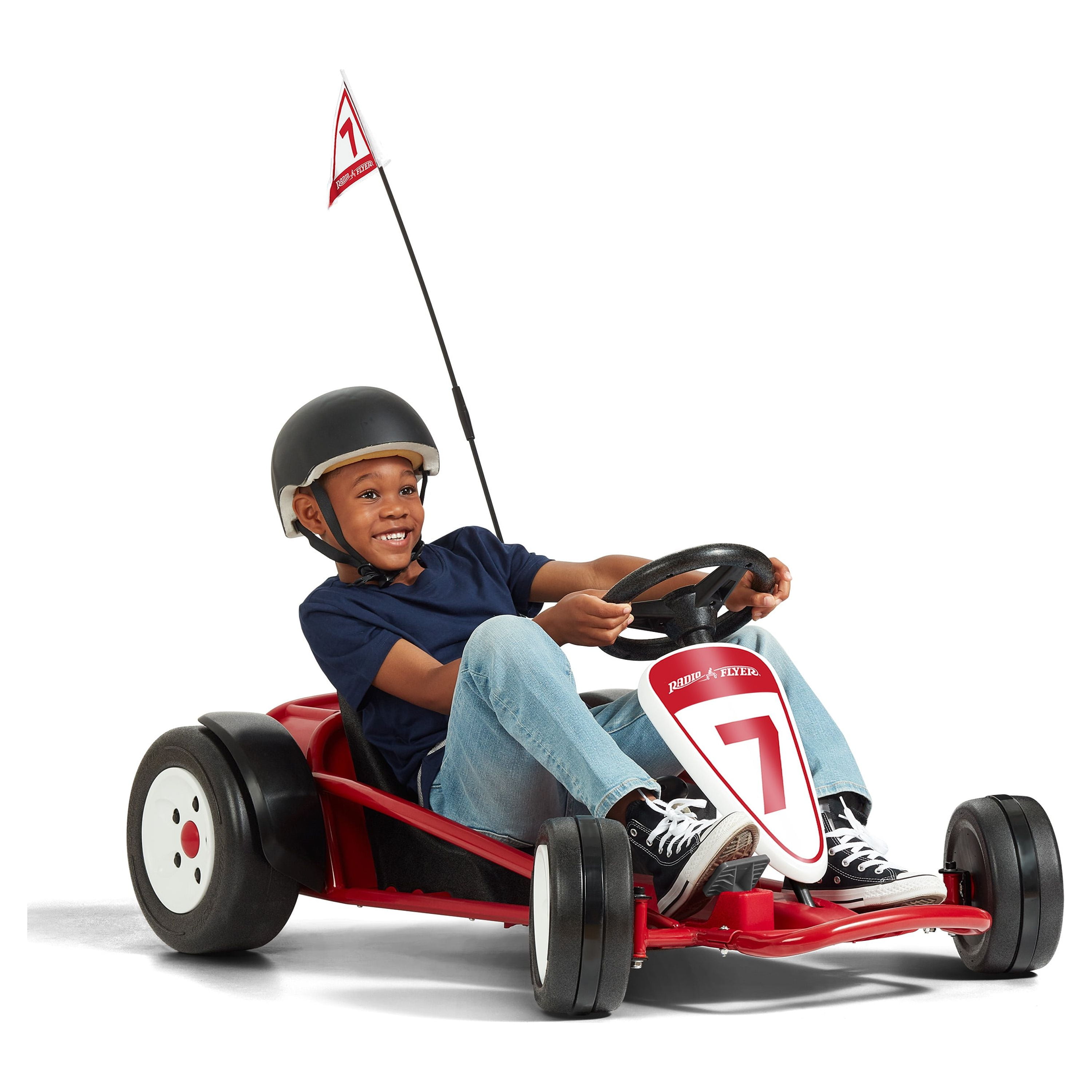 Radio Flyer Electric Kids Wheel Operated Ride-On Drift Motorized Go ...