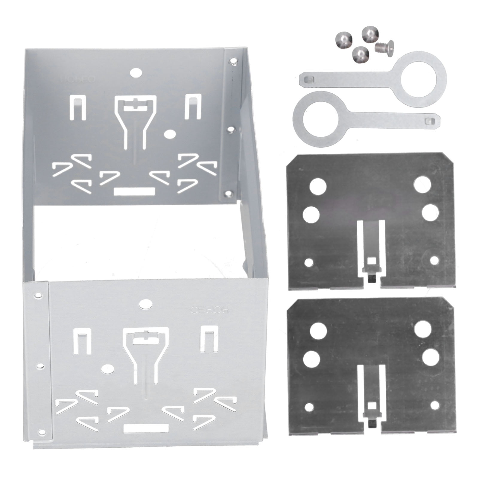 Radio Frame, Double 2 Din Car Player Stereo Radio Replacement Fitting ...