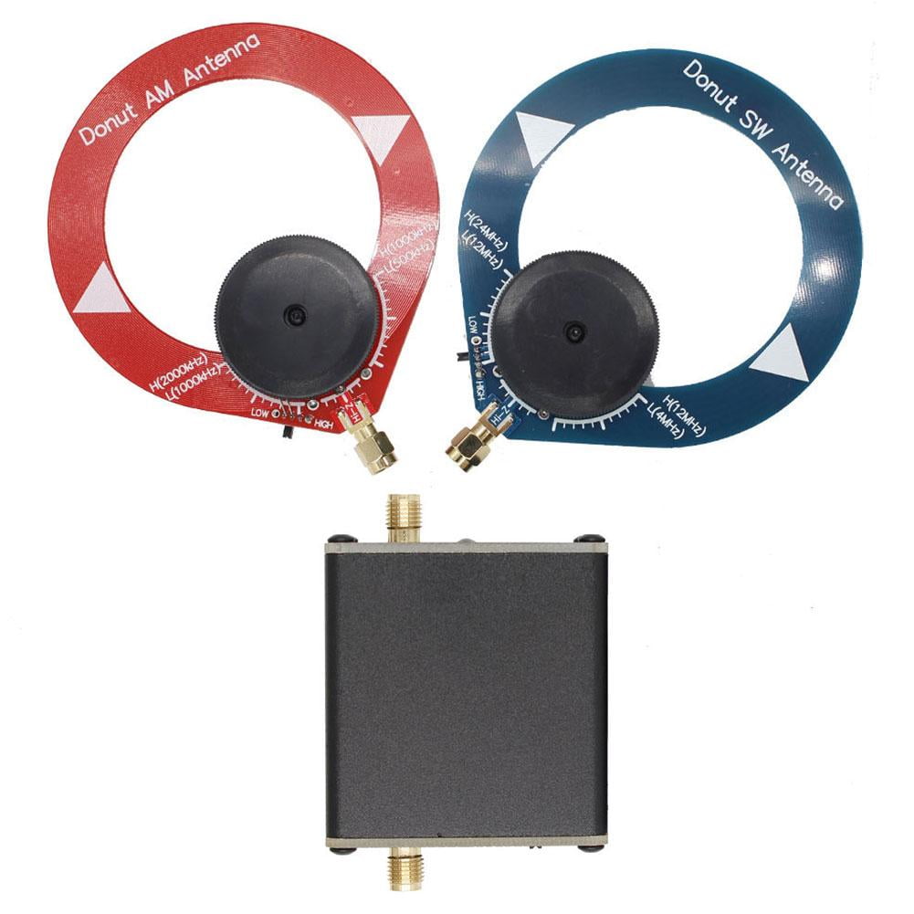 Radio Impedance Amplifier Small Loop Antenna Built-In 800mah Battery ...