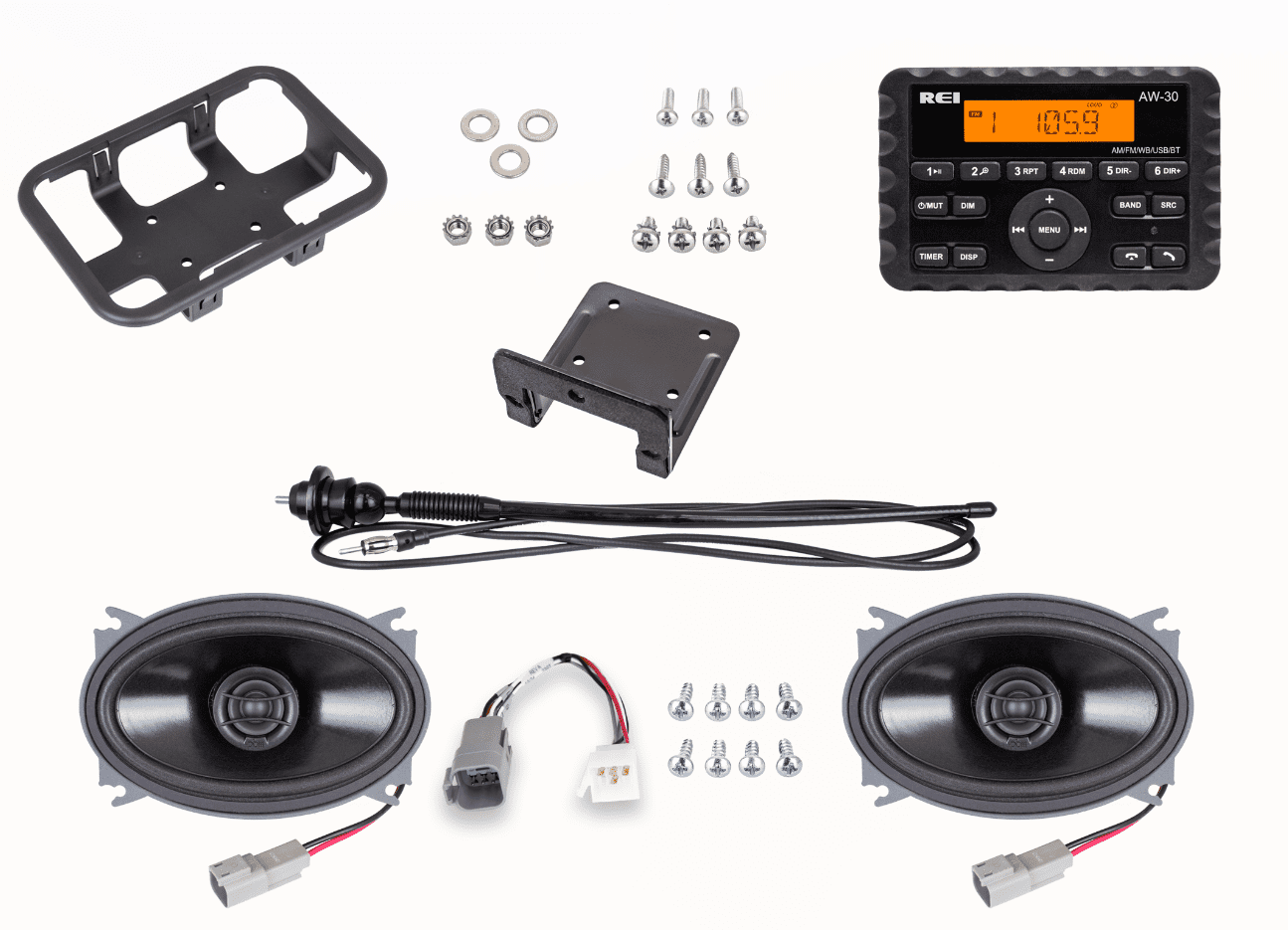 Radio Kit w/Speakers Replacement for BOBCAT Loaders A770 S740 T650 ...