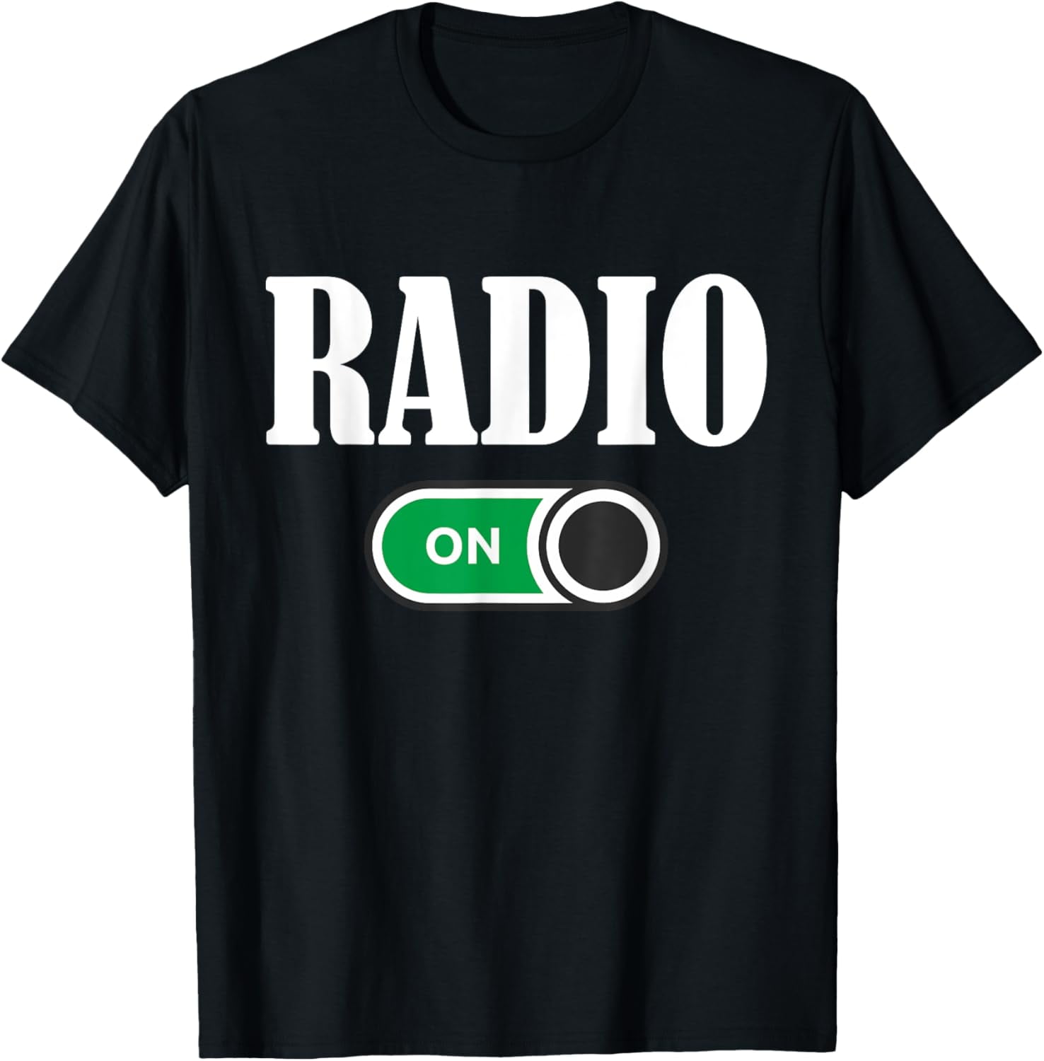 Radio On for DJ and Radio Staff Amateur Radio T-Shirt - Walmart.com