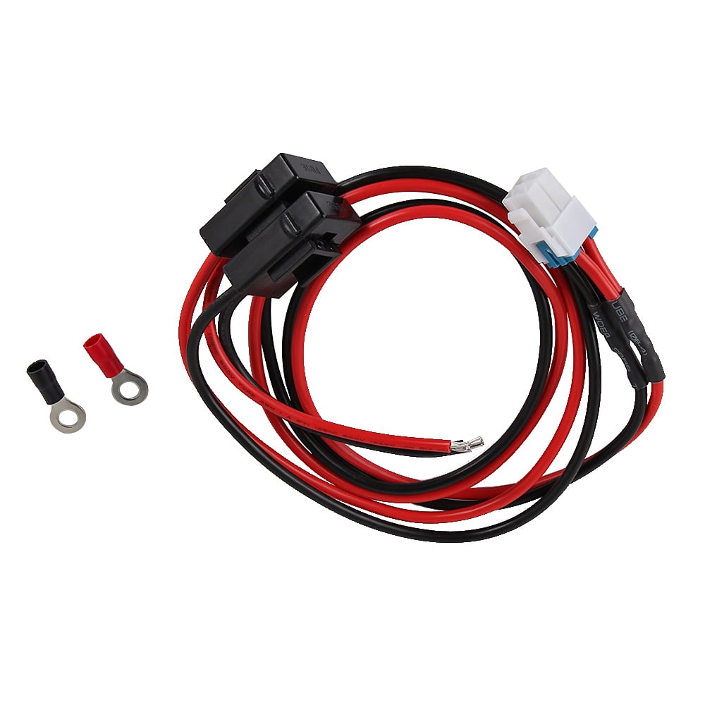 Radio Power Cable, 12~14V Car Wave Power Supply Cable 1M 30A for ICOM ...