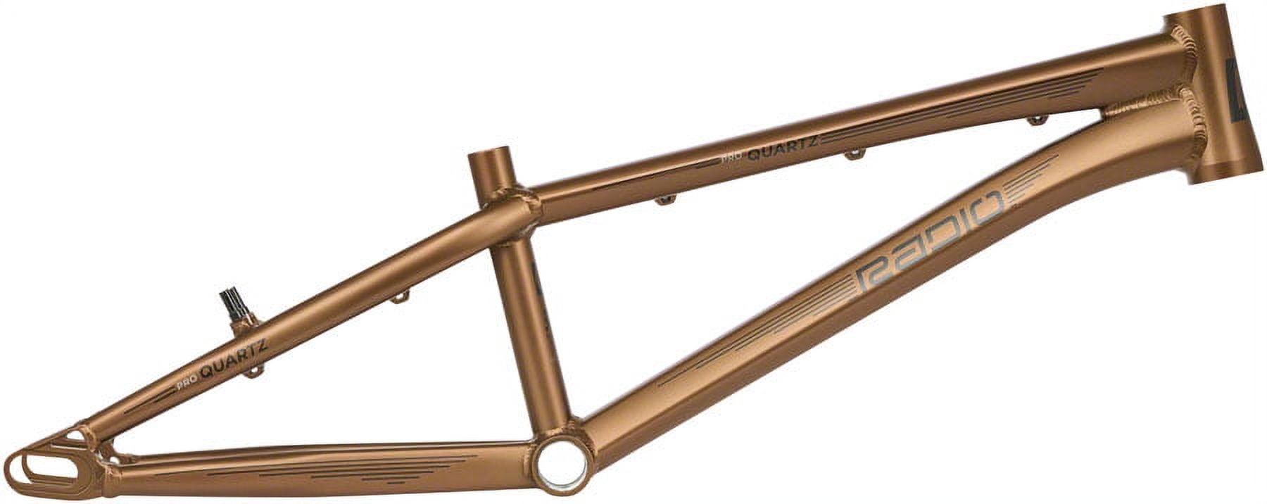 Radio Quartz BMX Race Frame - Pro, 20.5" TT, Metallic Copper - Walmart.com