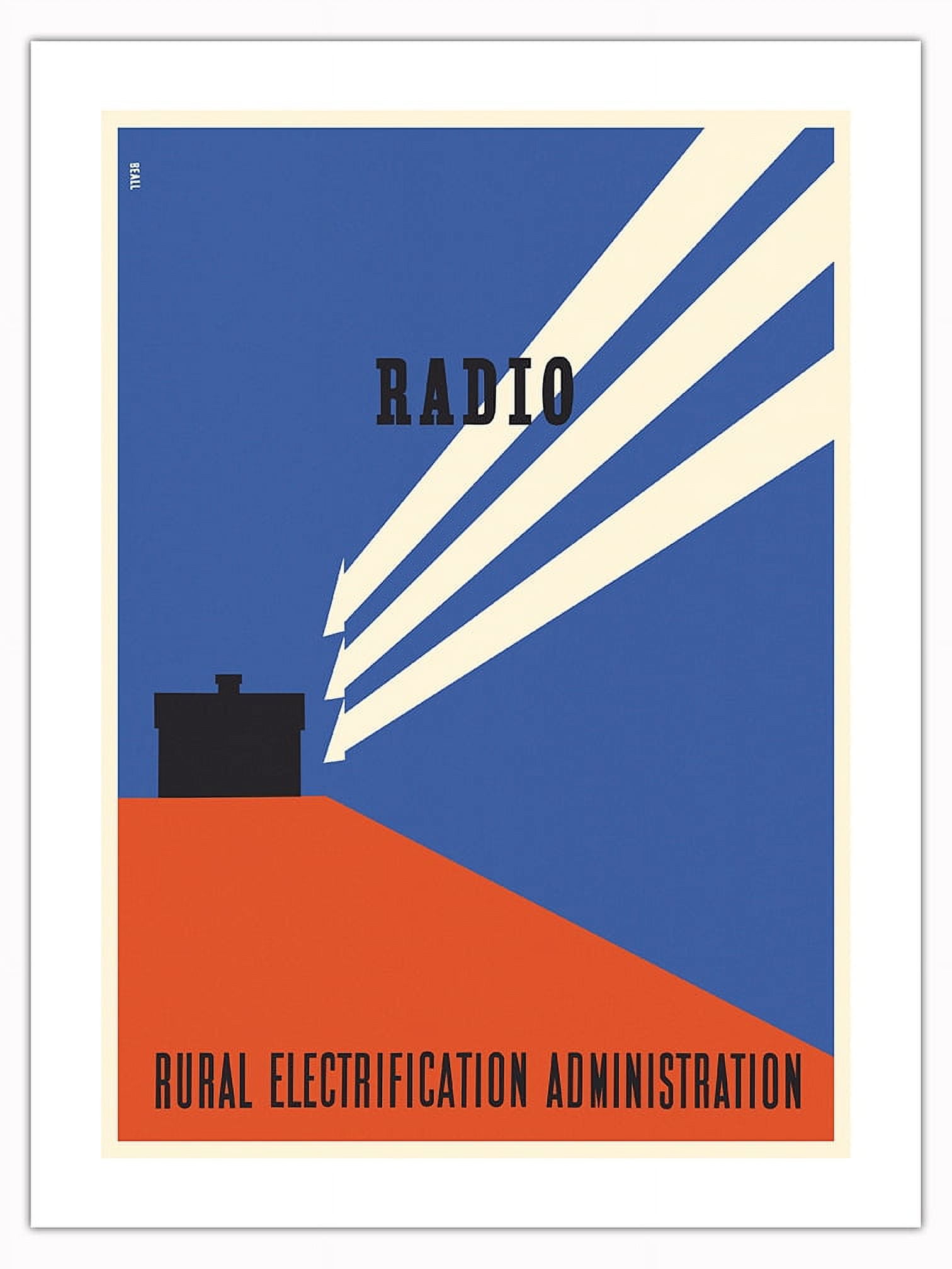 Radio - Rural Electrification Administration - Vintage Advertising ...