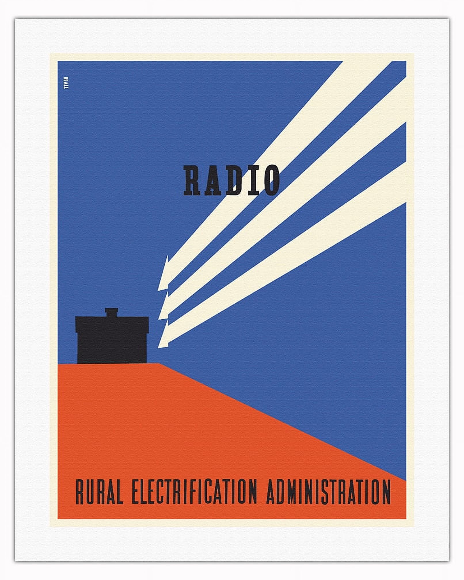 Radio - Rural Electrification Administration - Vintage Advertising ...