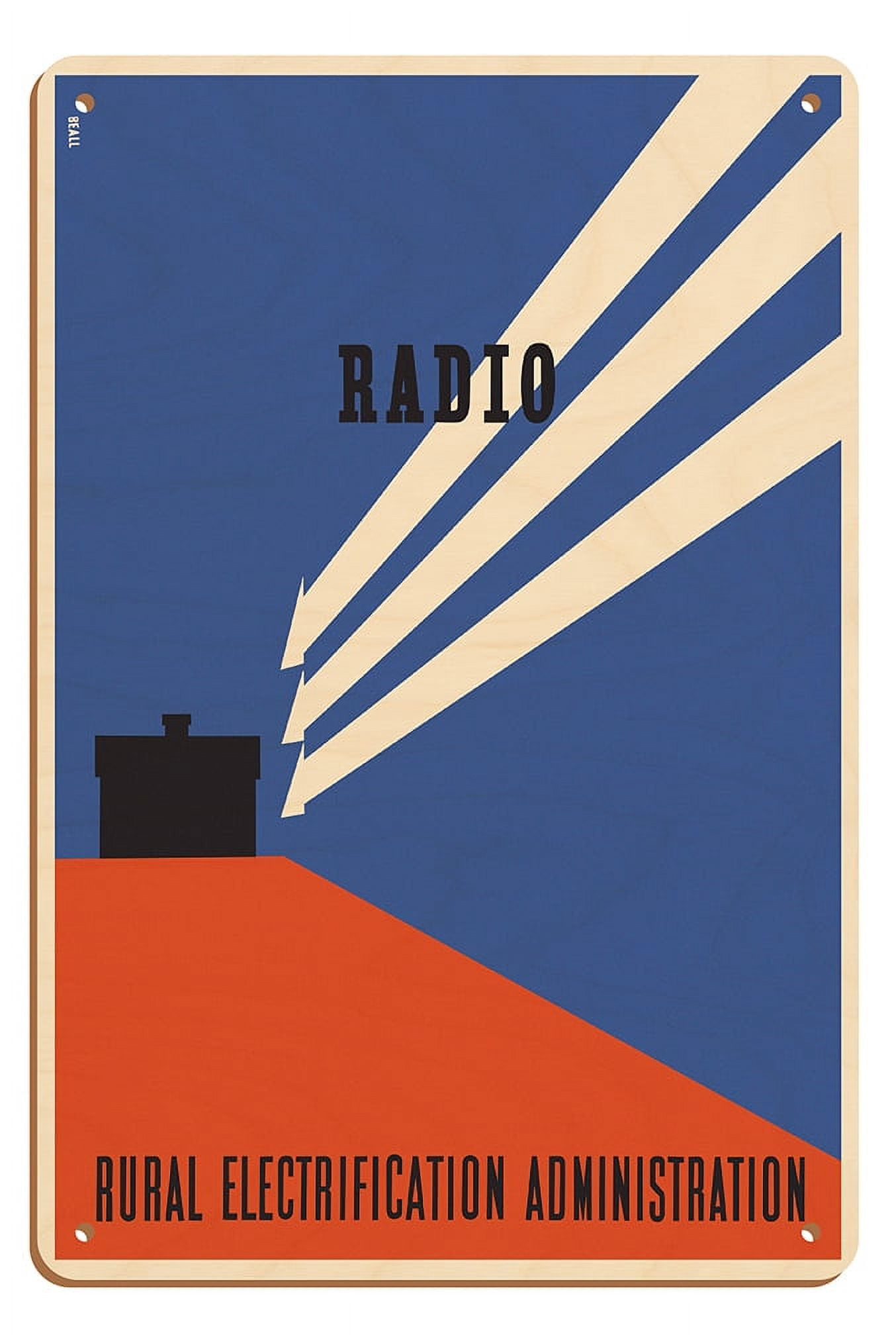 Radio - Rural Electrification Administration - Vintage Advertising ...