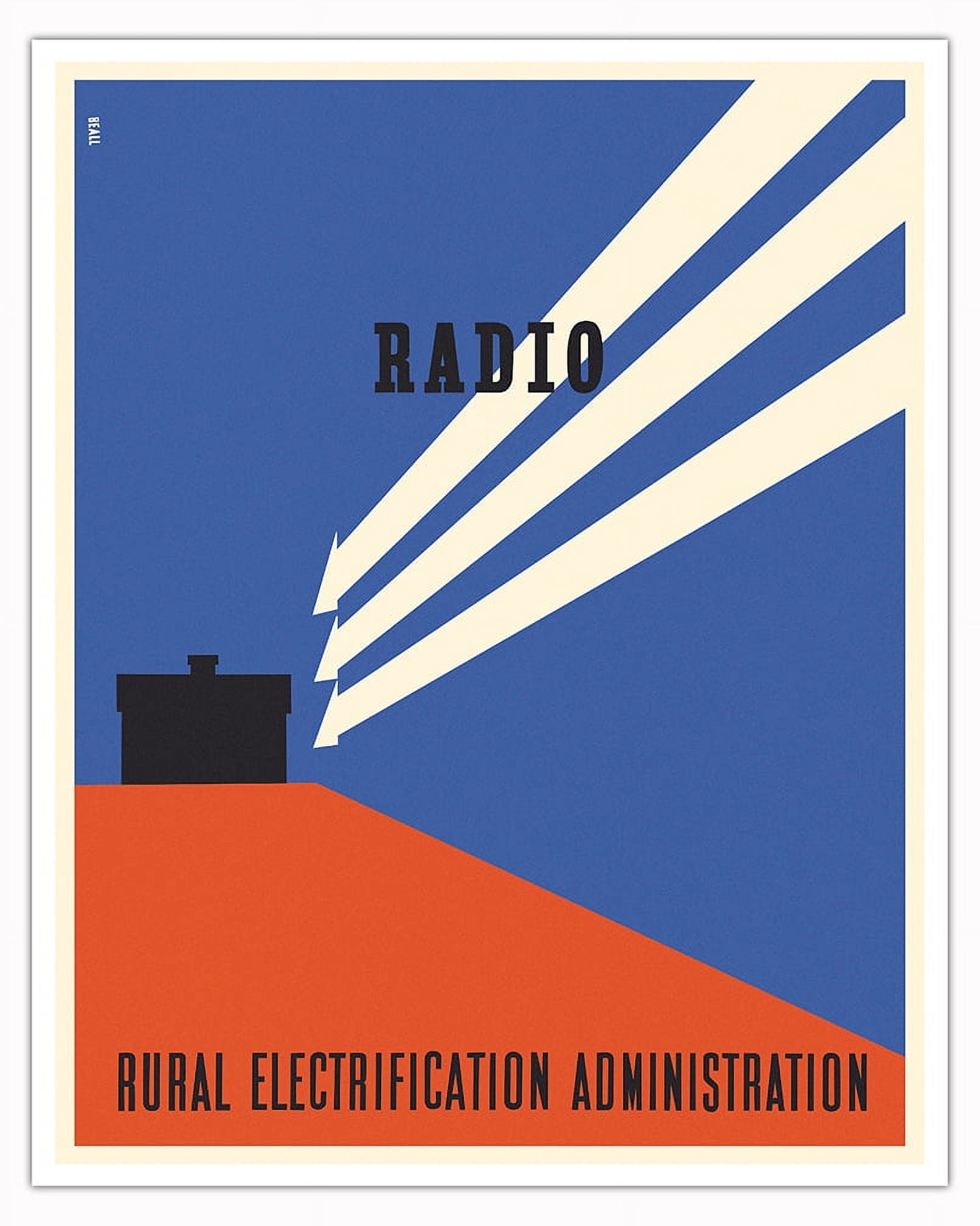 Radio - Rural Electrification Administration - Vintage Advertising ...