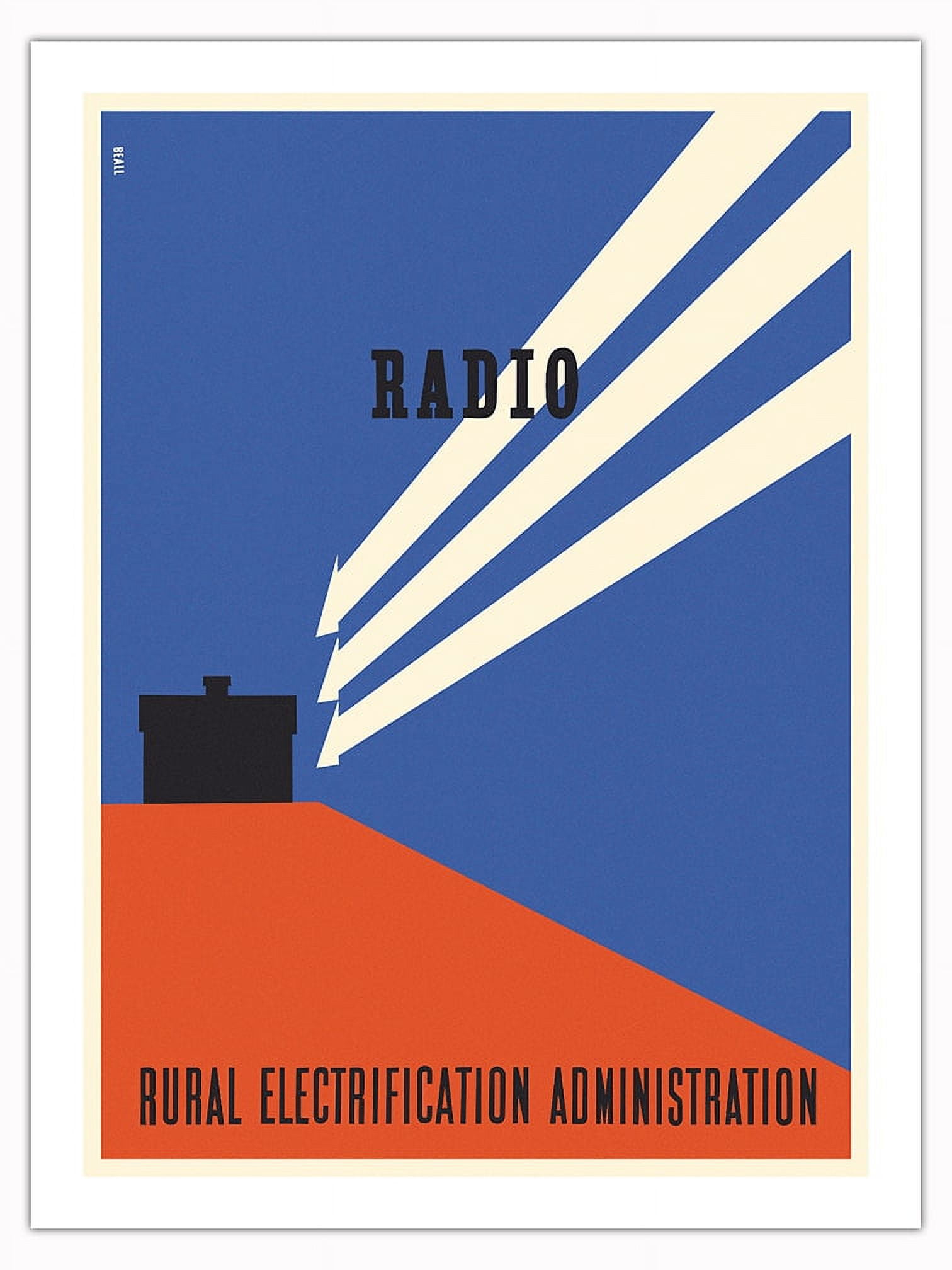 Radio - Rural Electrification Administration - Vintage Advertising ...