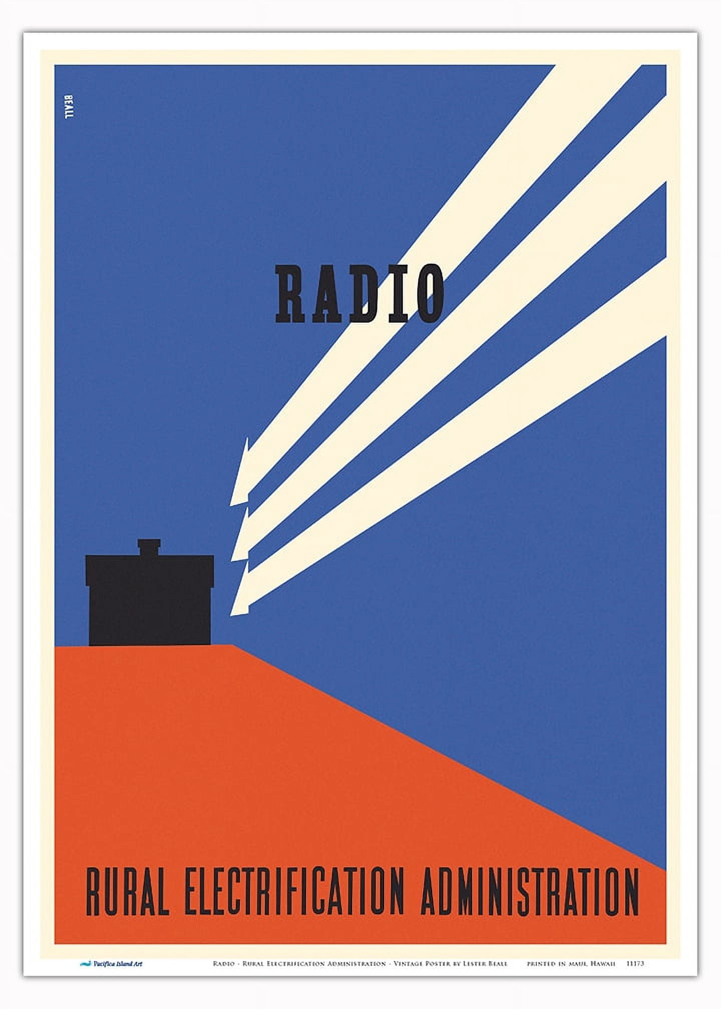 Radio - Rural Electrification Administration - Vintage Advertising ...