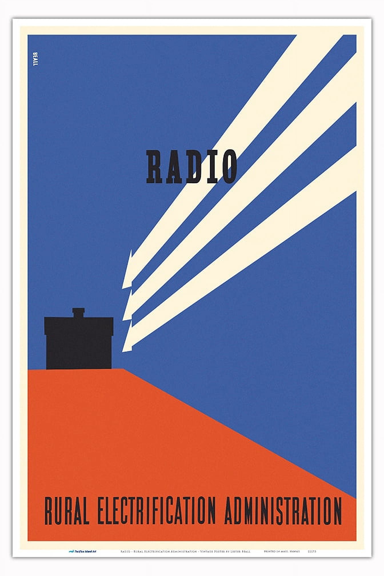 Radio - Rural Electrification Administration - Vintage Advertising ...