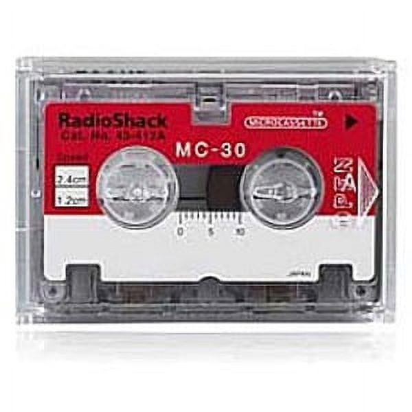 Radio Shack Dictation Microcassette Tape MC30 - Walmart.com