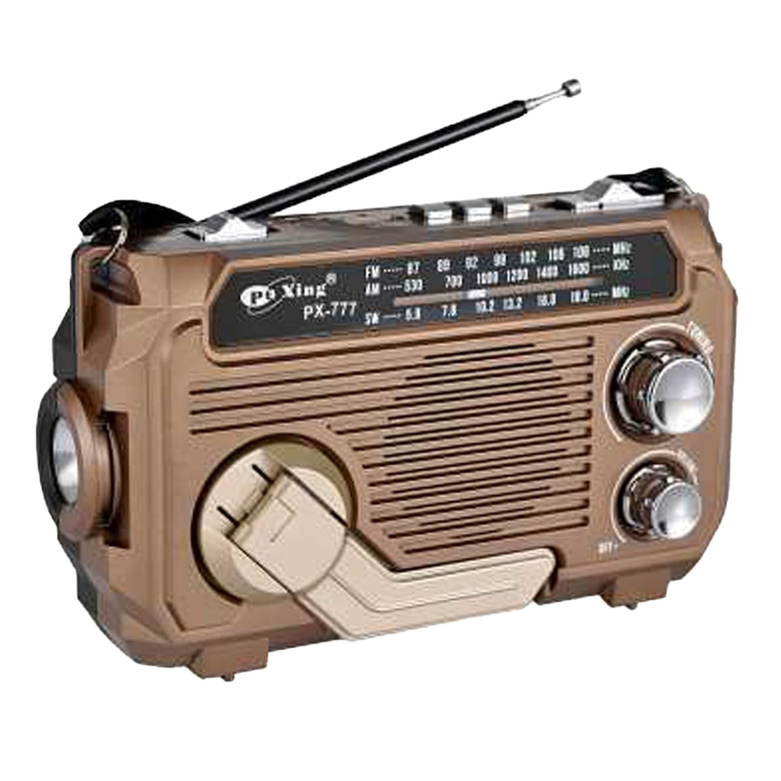 Radio Solar De Emergencia,FM/Am Emergency Radio Con Solar Recargable De Dinamo Con Con LED ...