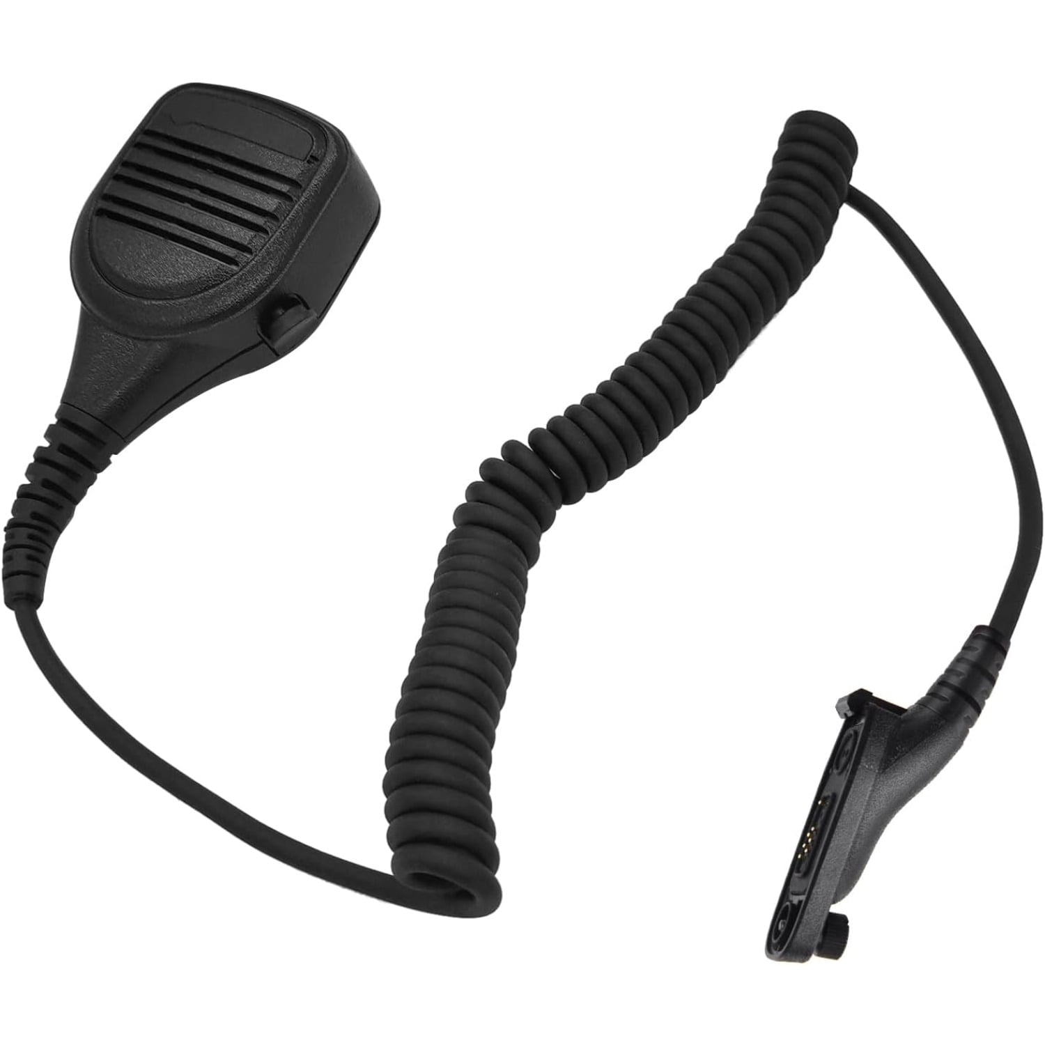 Radio Speaker Mic Shoulder Lapel Hand Microphone with 3.5mm Audio Jack ...