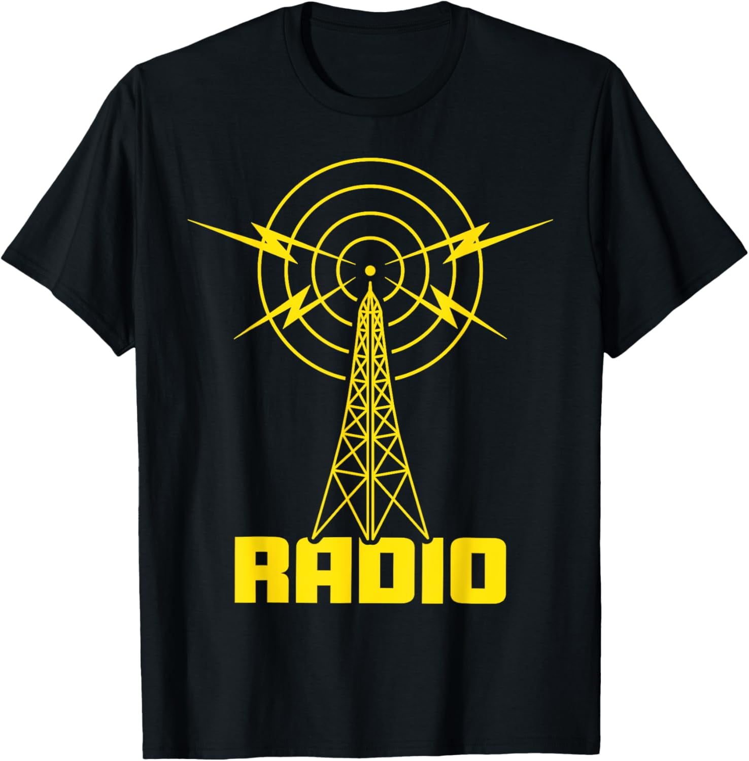 Radio Wave Antenna – Ham Radio and Shortwave T-Shirt - Walmart.com