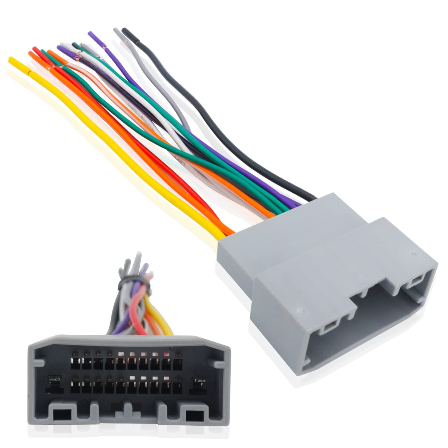 Radio Wiring Harness Adapter for Jeep Wrangler Compass Chrysler Dodge ...