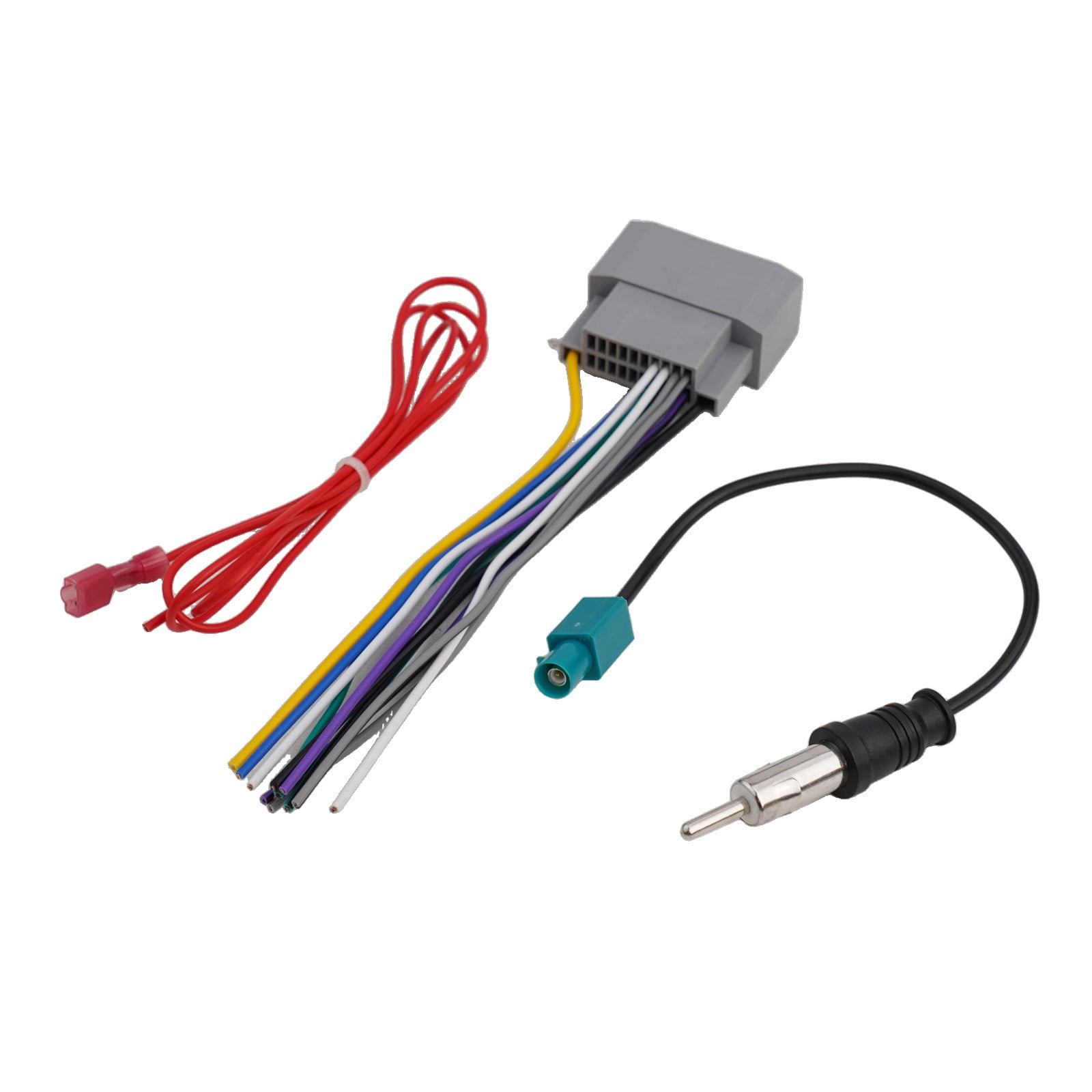 Radio Wiring Harness & Antenna Adapter For Jeep For Dodge For Chrysler ...