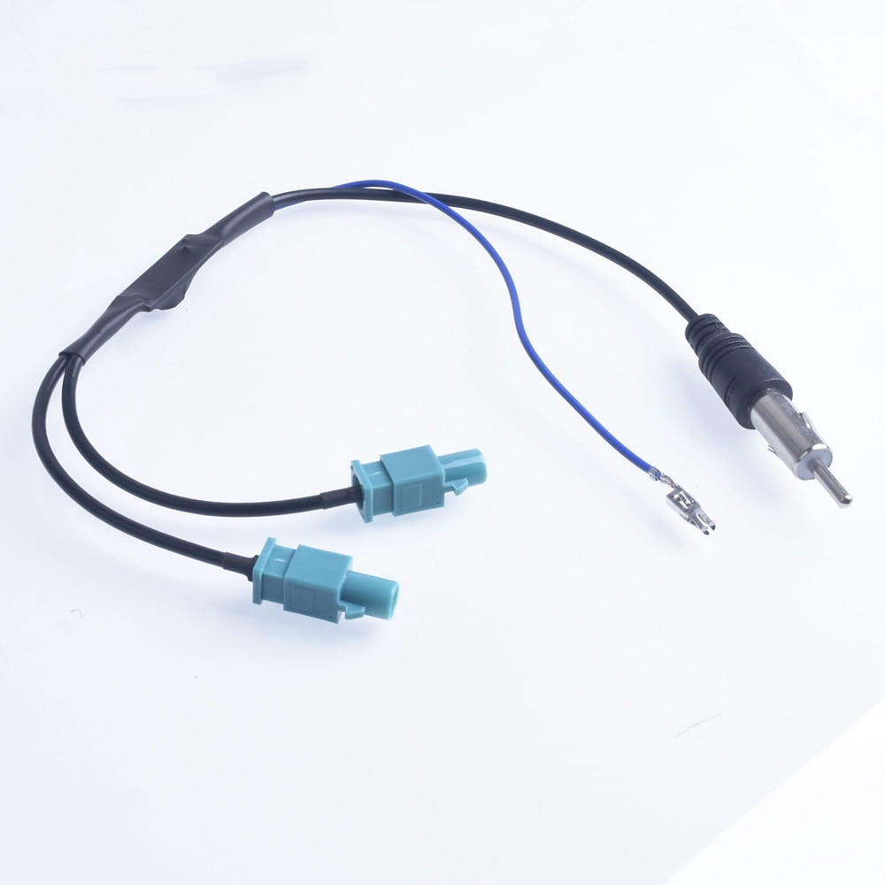 Radio adapter, audio cable, male dual Fakra DIN antenna amplifier ...