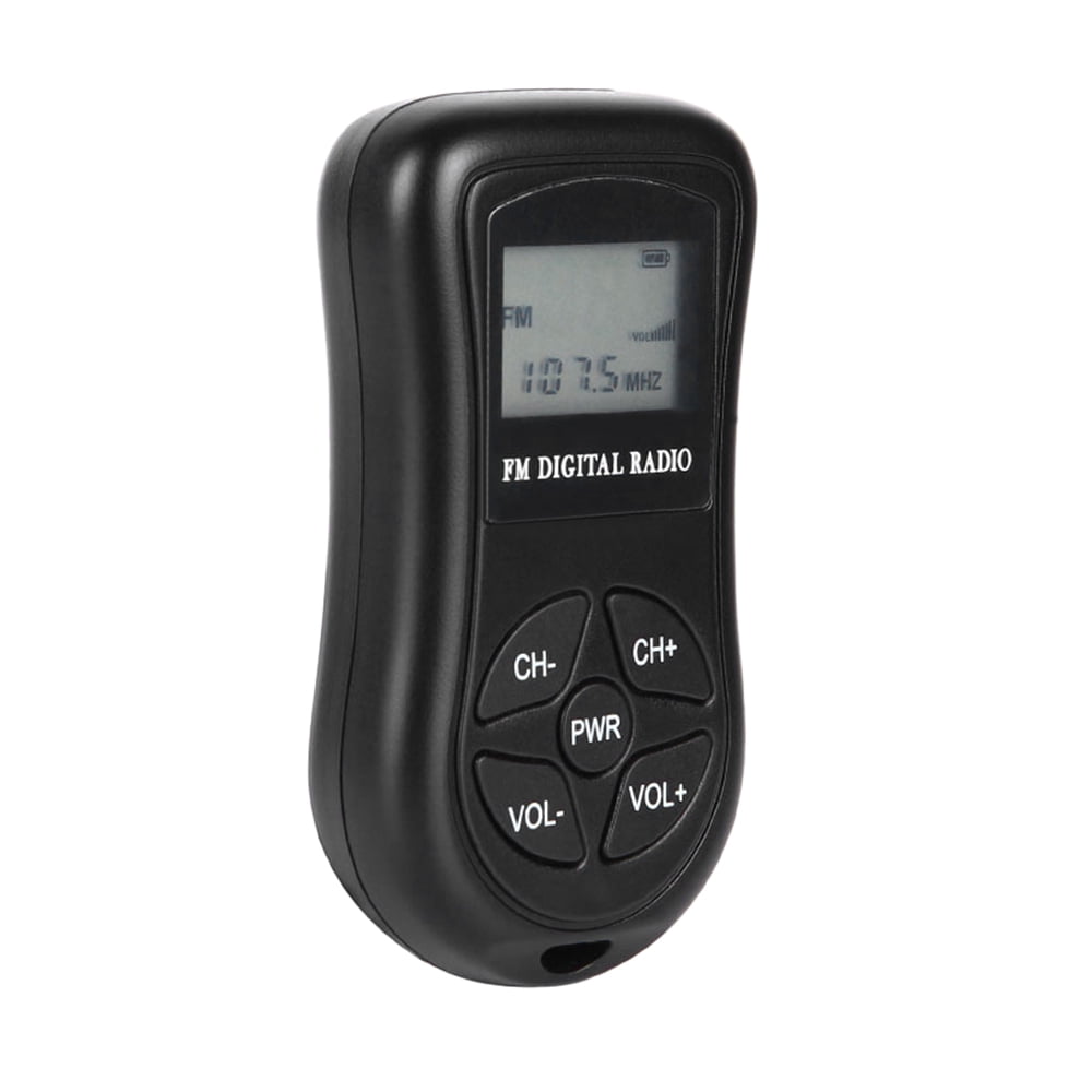 Radio set,Portable Receiver Lcd Display With Stereo Portable 60-108mhz ...
