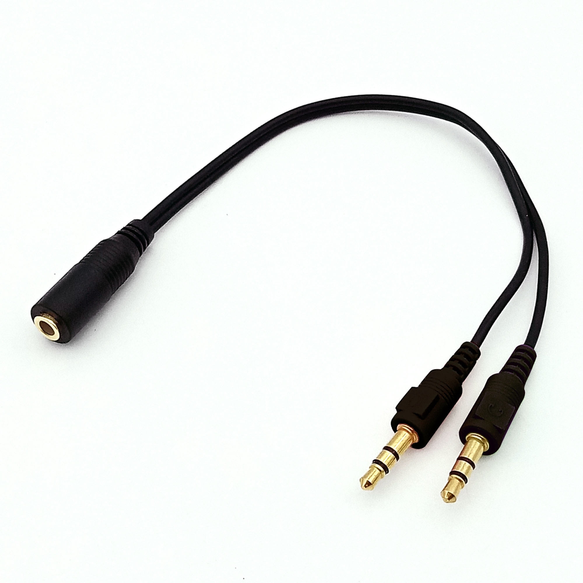 RadioShack 3.5mm Female to Dual Male Splitter - Walmart.com