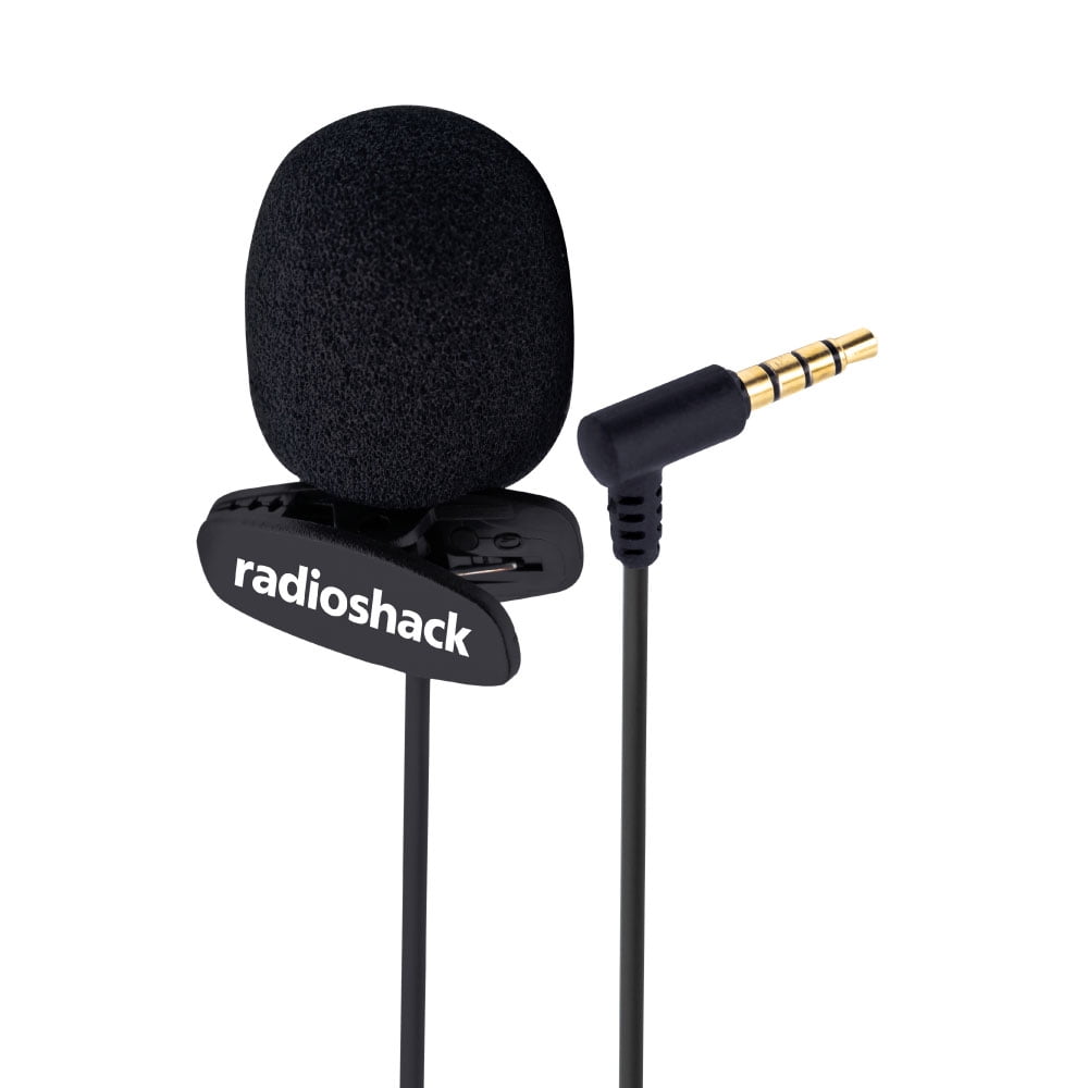 RadioShack 3.5mm Jack Smartphone Microphone - Omnidirectional ...