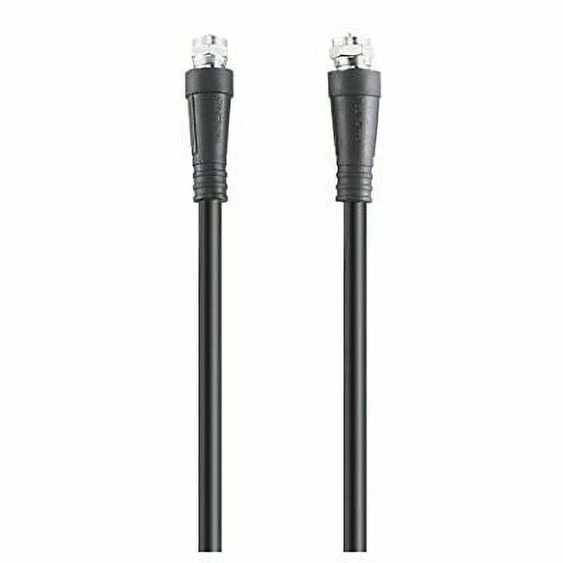RadioShack 3-Foot Coaxial Cable (Black) - Walmart.com