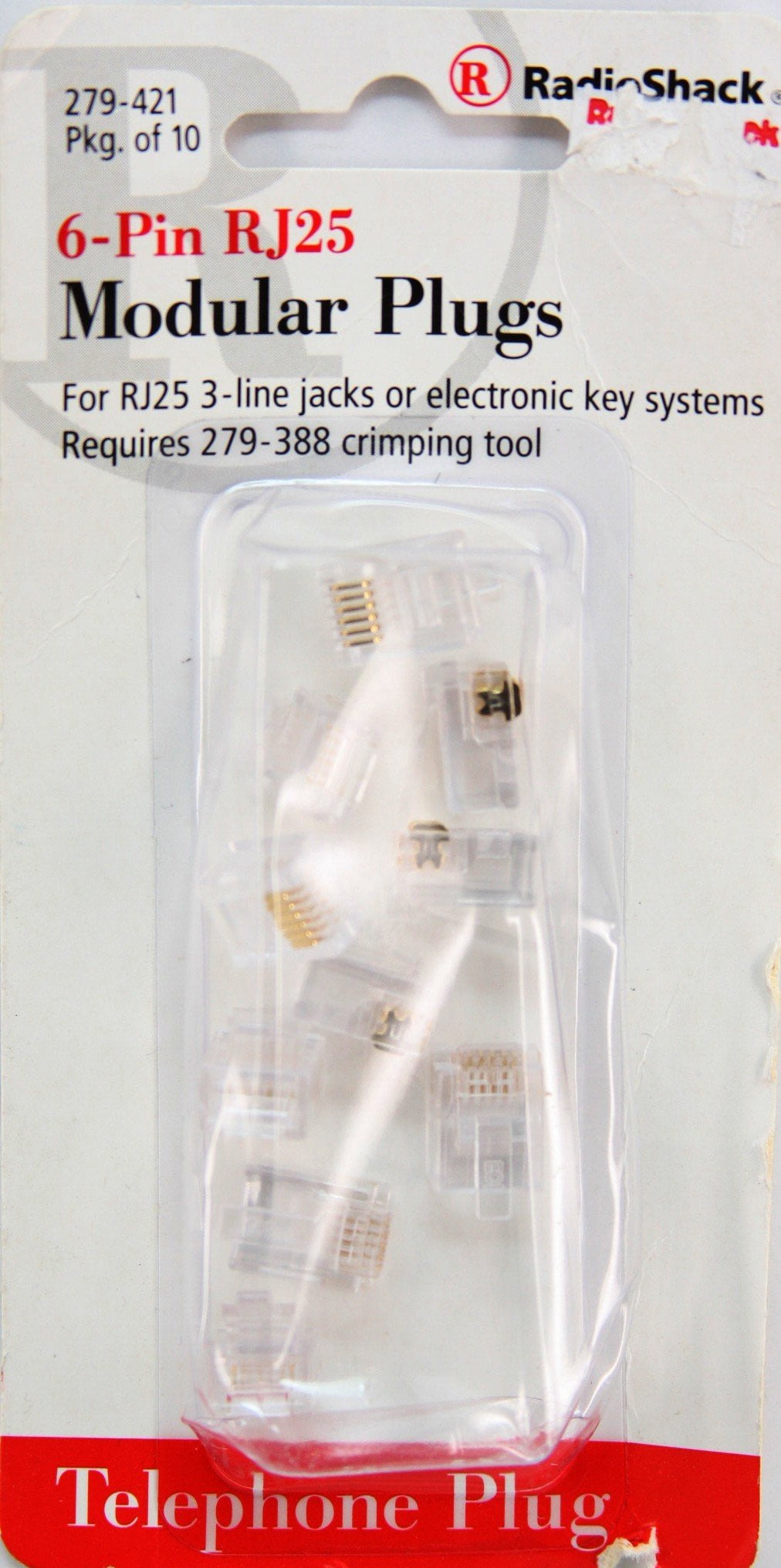 RadioShack 6-Pin Non-Keyed Quick-Connect Plug (10-Pick) - Walmart.com