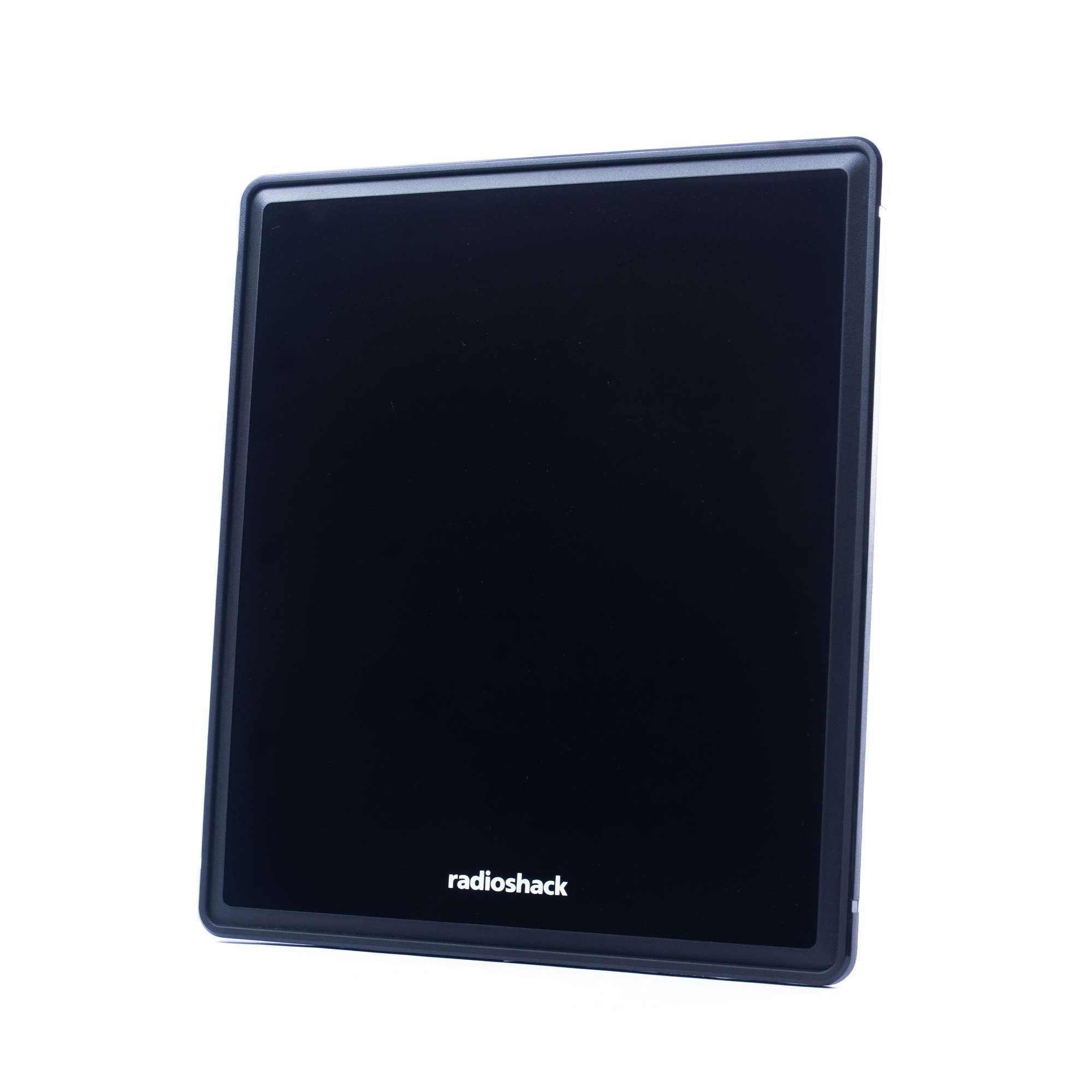 RadioShack Amplified Indoor Antenna – Slim Design, Wall Mountable, Full ...