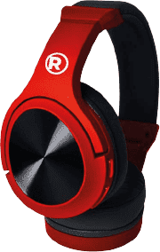 RadioShack Bluetooth Headphones (300MAH, V5.0, 7 Hours, Black/Red ...