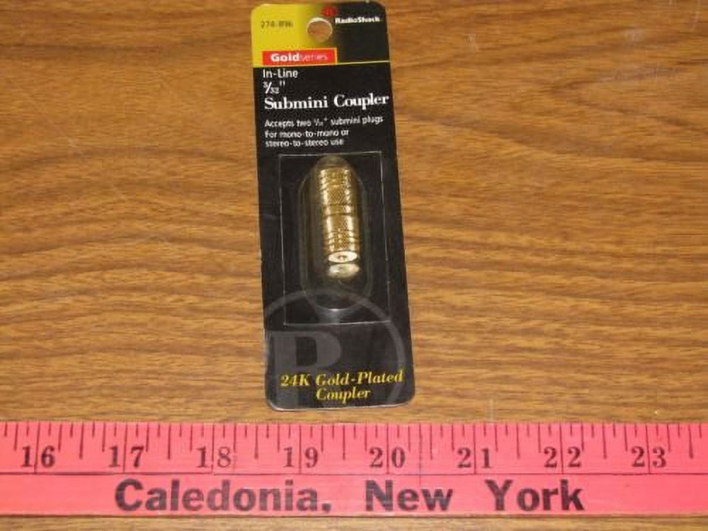 RadioShack - Coupler - Stereo Female To Stereo Female - Gold Plated ...