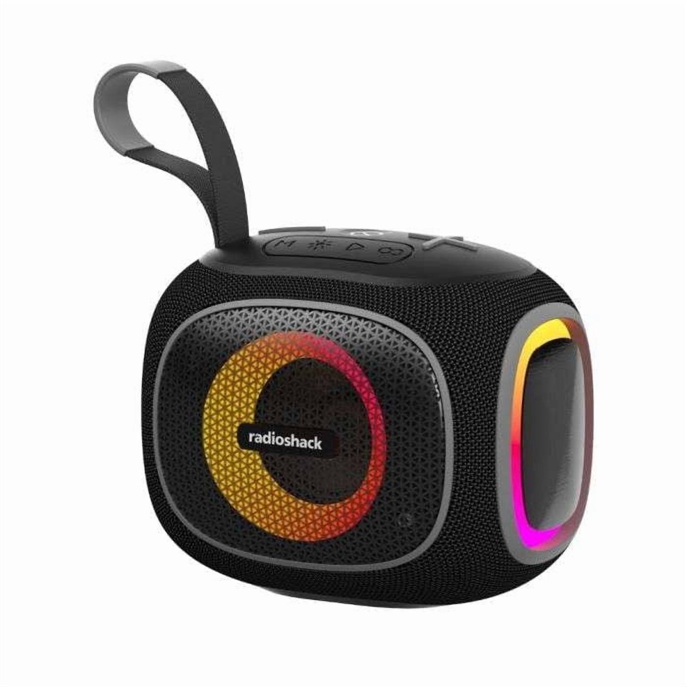 RadioShack Mini Bluetooth Speaker, 10W, IPX5 Waterproof, Wireless ...