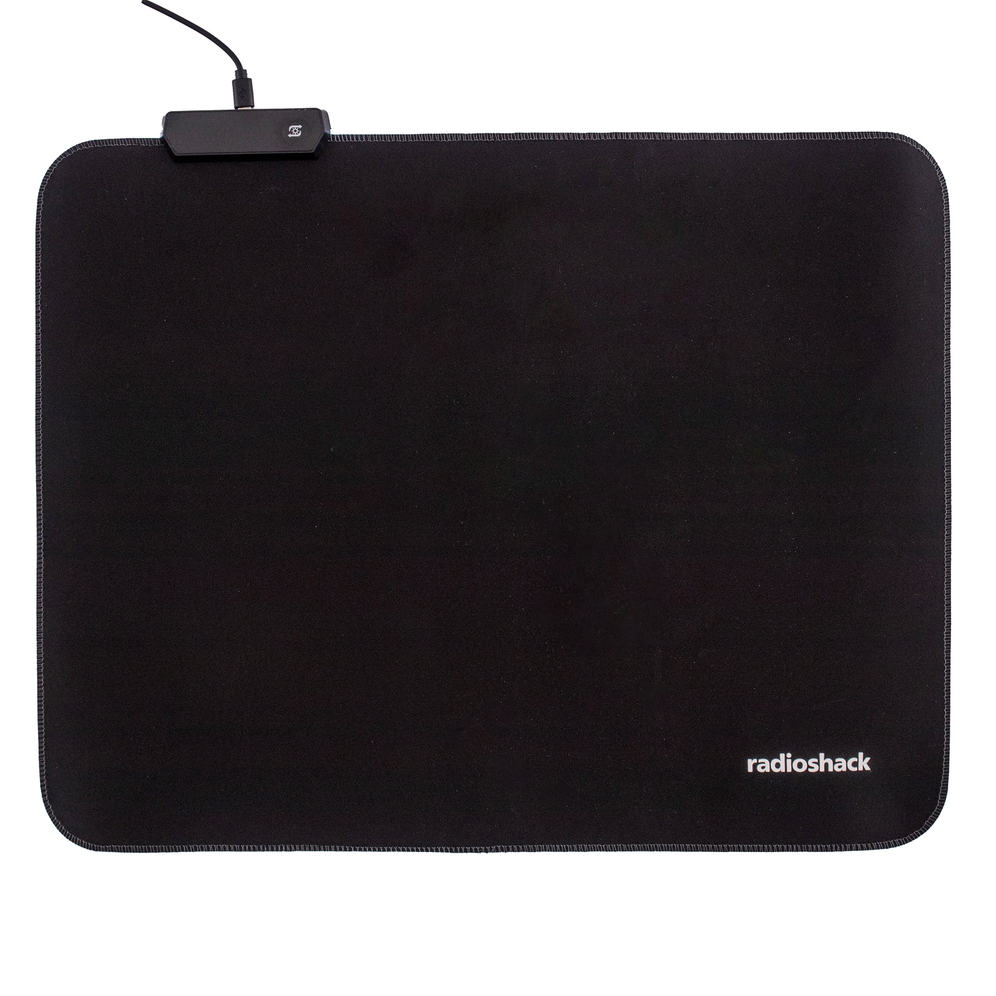 RadioShack RGB Gaming Mouse Pad with RS Logo, Customizable Light Up ...