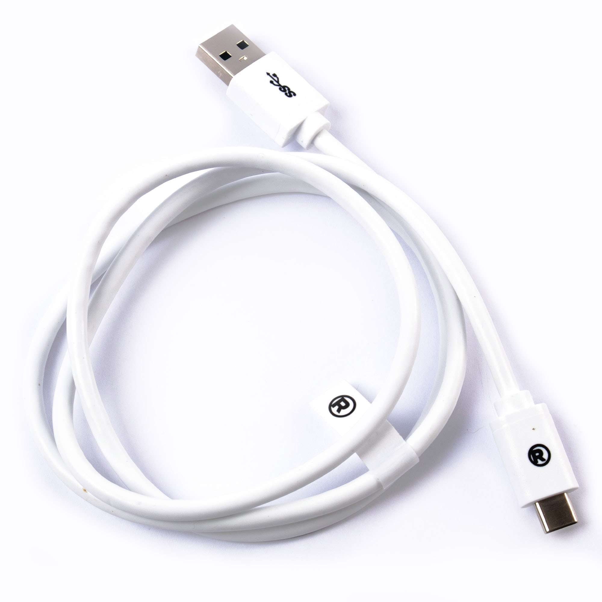 RadioShack USB3.0 am to type C white cable 3FT - Walmart.com