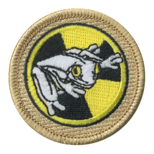 Radioactive Frog Patrol Patch (Sew-on) - ClassB - Walmart.com