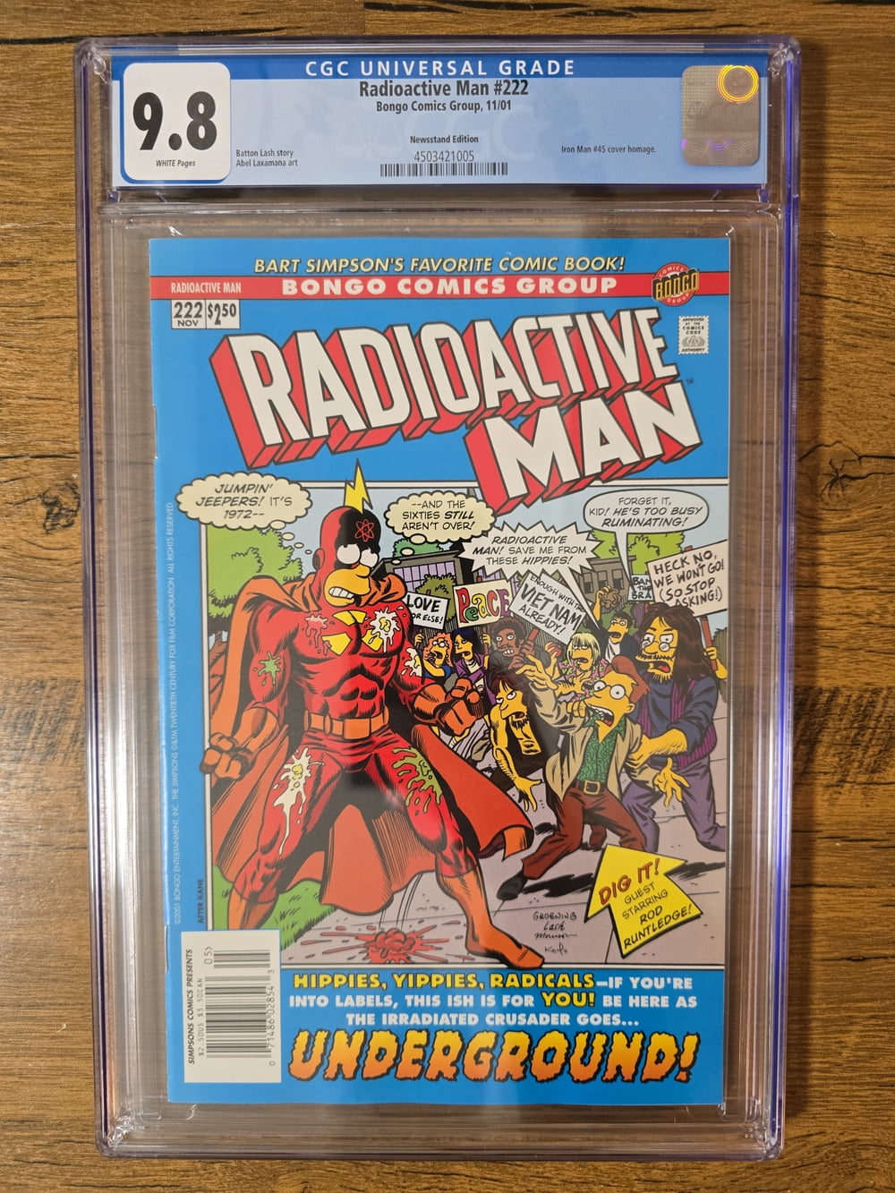 Radioactive Man Comic