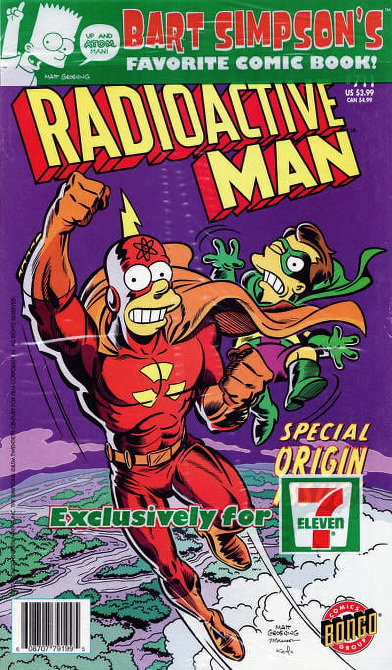 Radioactive Man (Vol. 2) #711 (in bag) VF ; Bongo Comic Book - Walmart.com